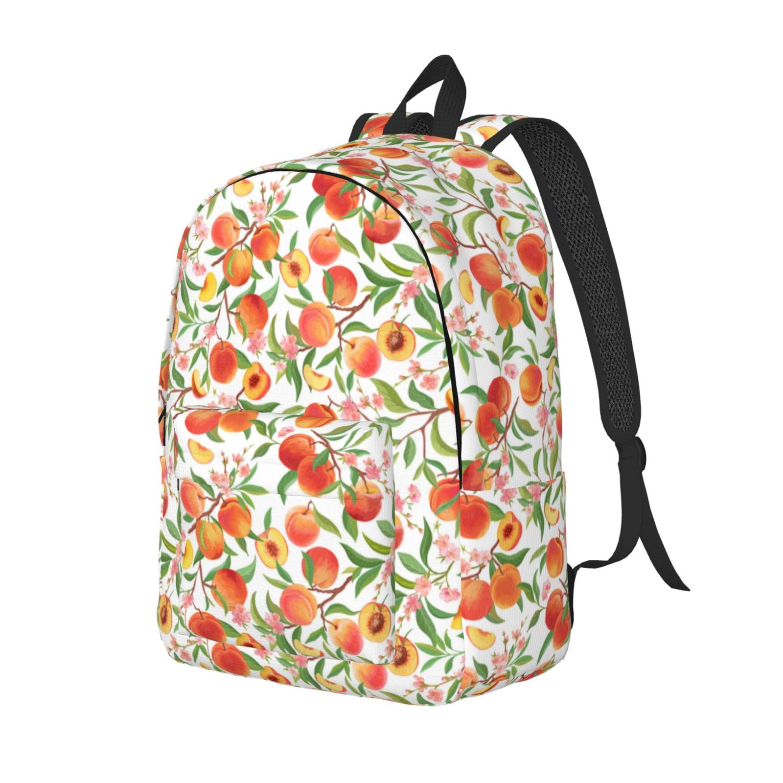 JUNZAN Fruits Peach2 Pattern Travel Laptop Backpack for Men Women ...