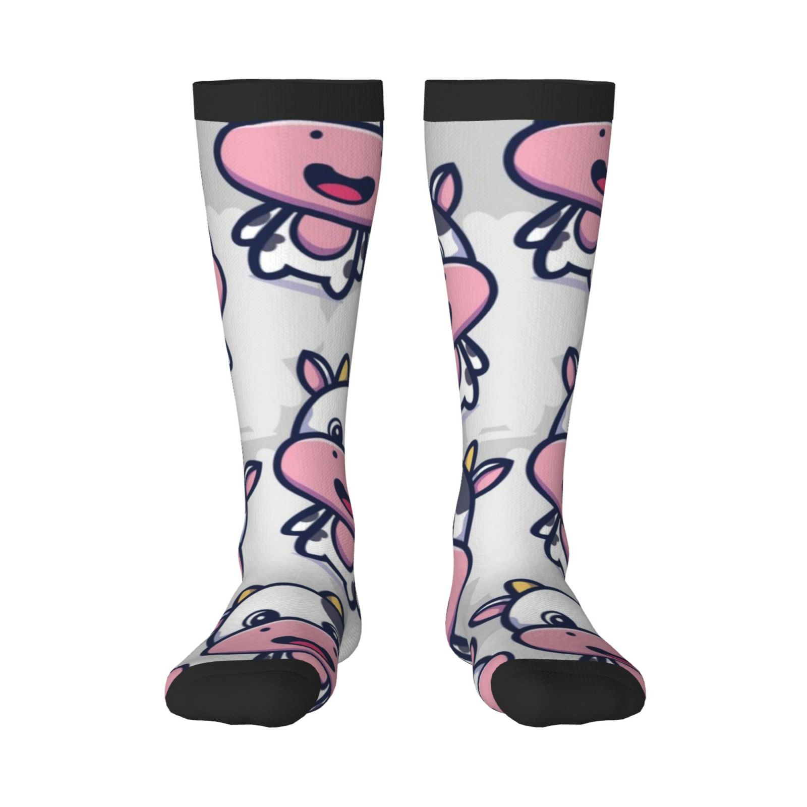 JUNZAN Fun Novelty Knee Warmer High Socks Baby Cow Design - Walmart.com