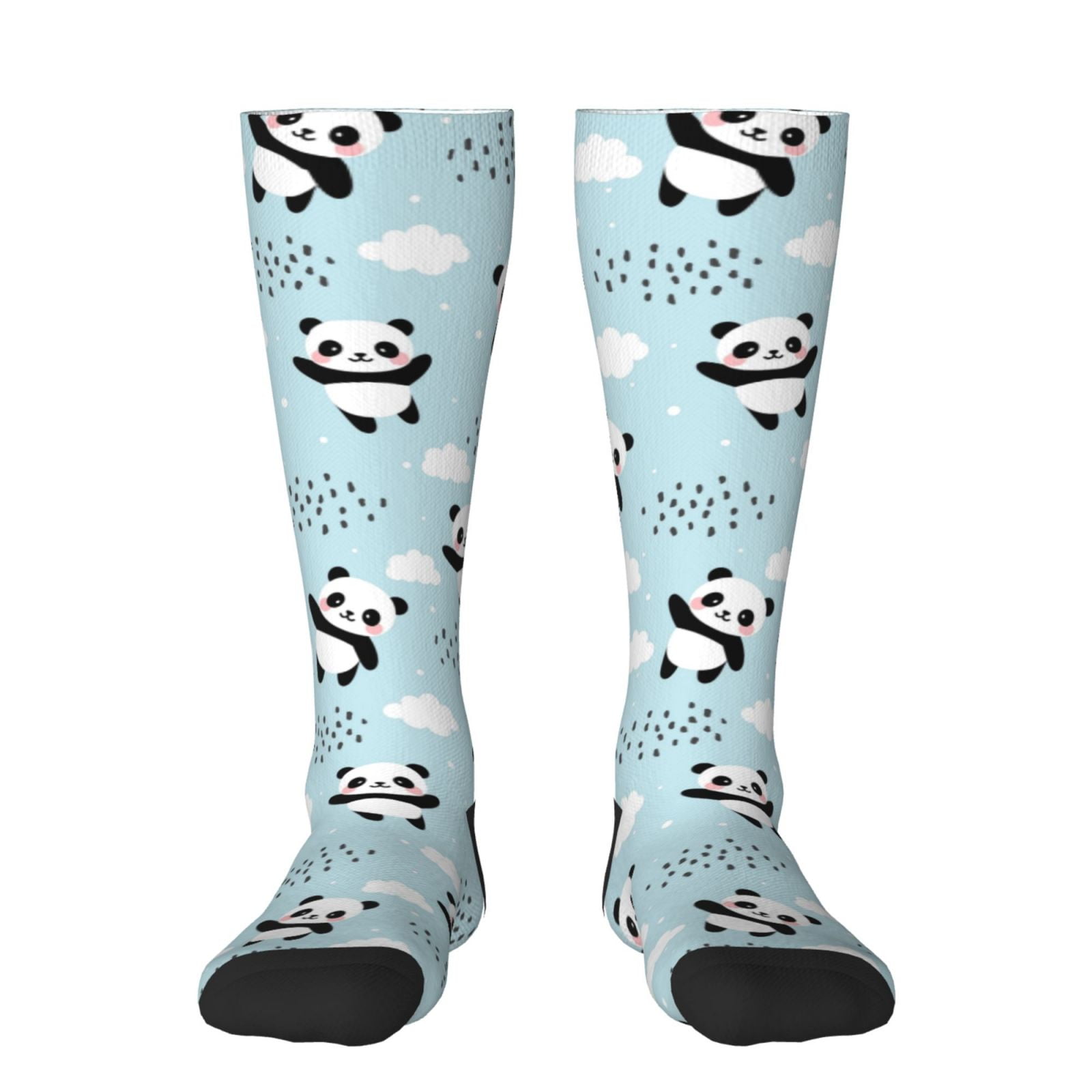 JUNZAN Fun Novelty Knee Warmer High Socks-Cute Panda Bear - Walmart.com