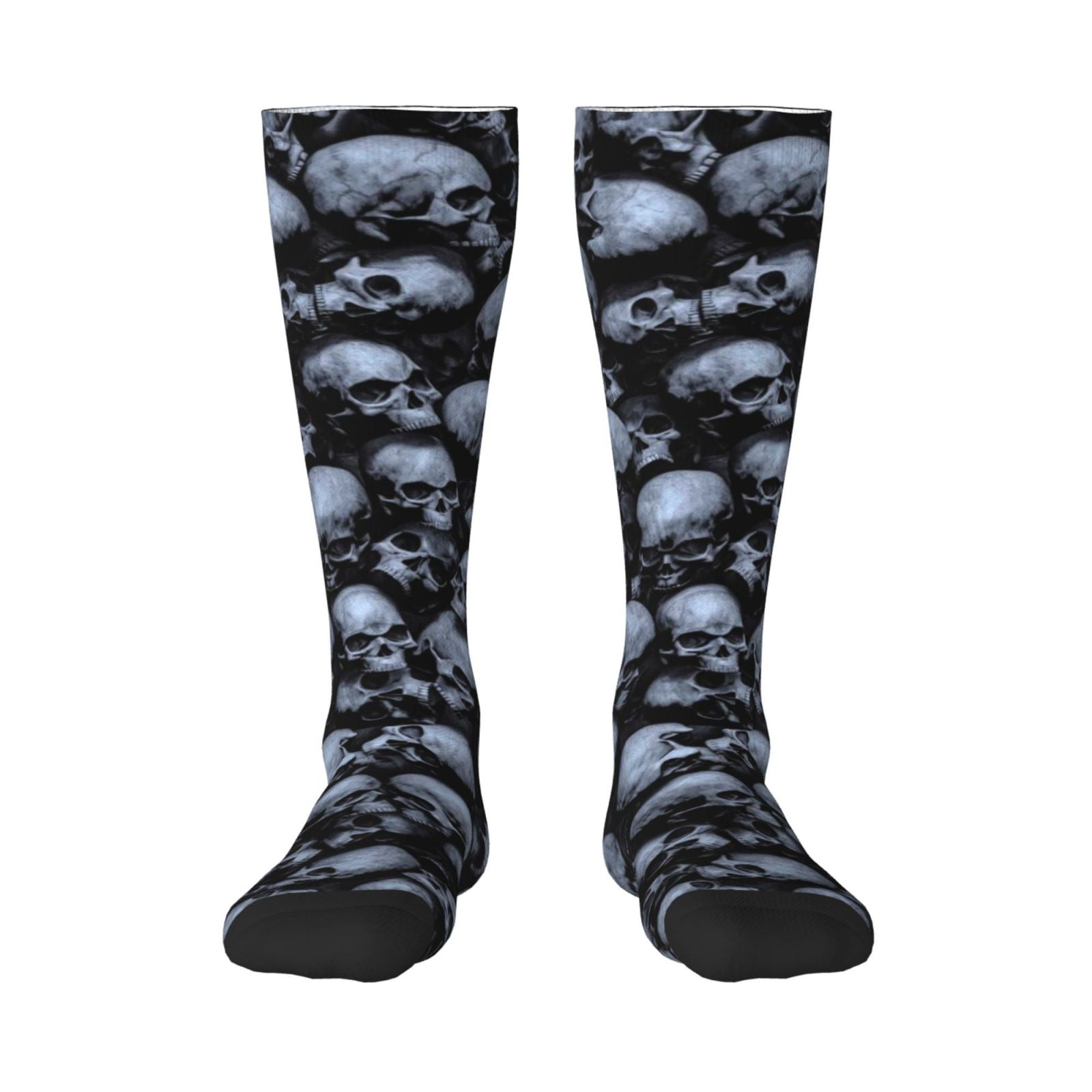 JUNZAN Fun Novelty Knee Warmer High Socks-Gothic Skull - Walmart.com