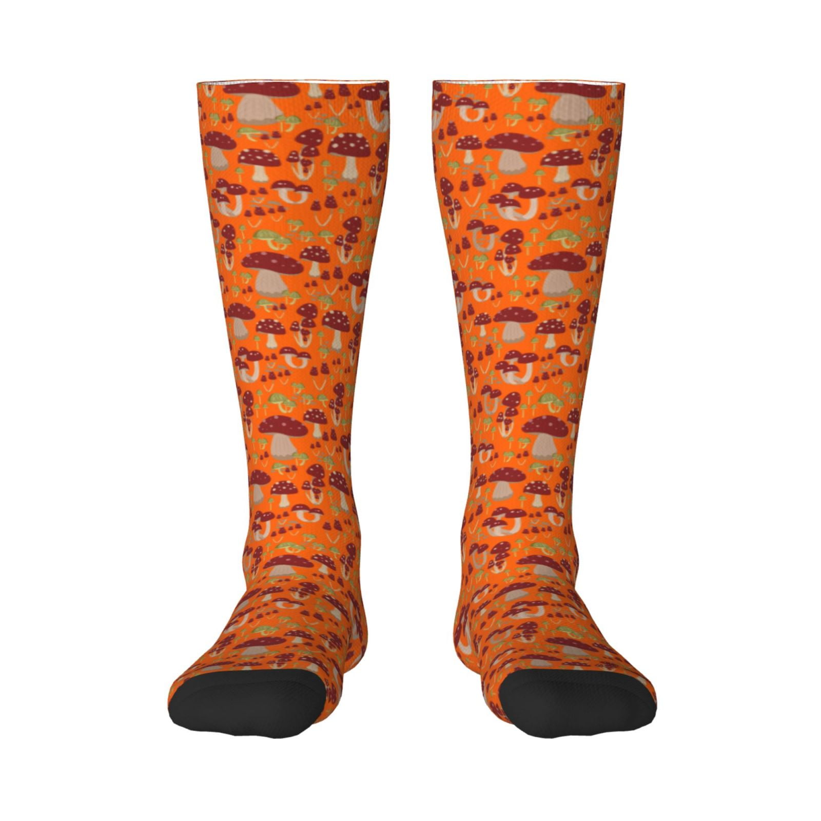 Junzan Fun Novelty Knee Warmer High Socks Mushroom