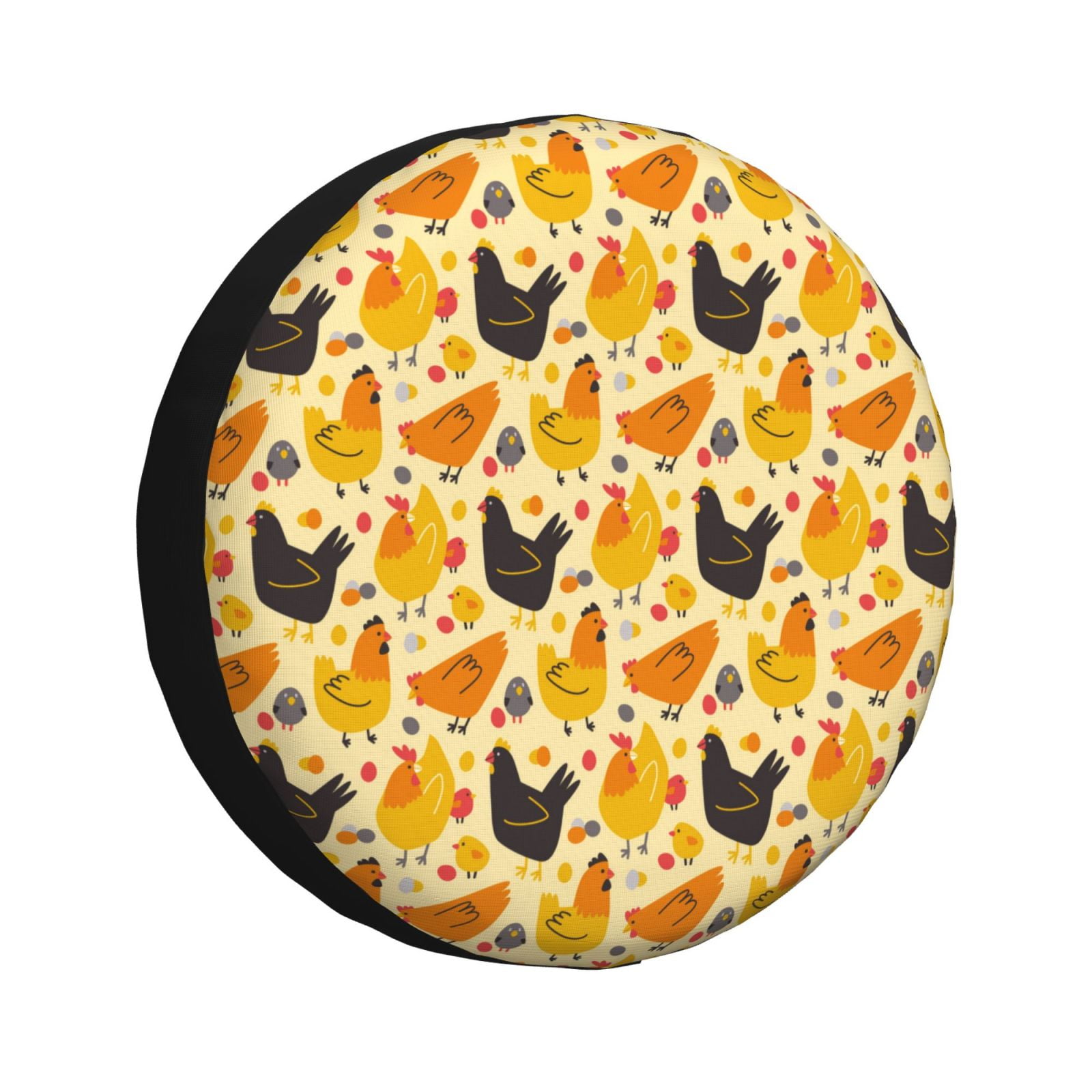 JUNZAN Funny Chicken Tire Cover Wheel Protector for Truck SUV Trailer ...