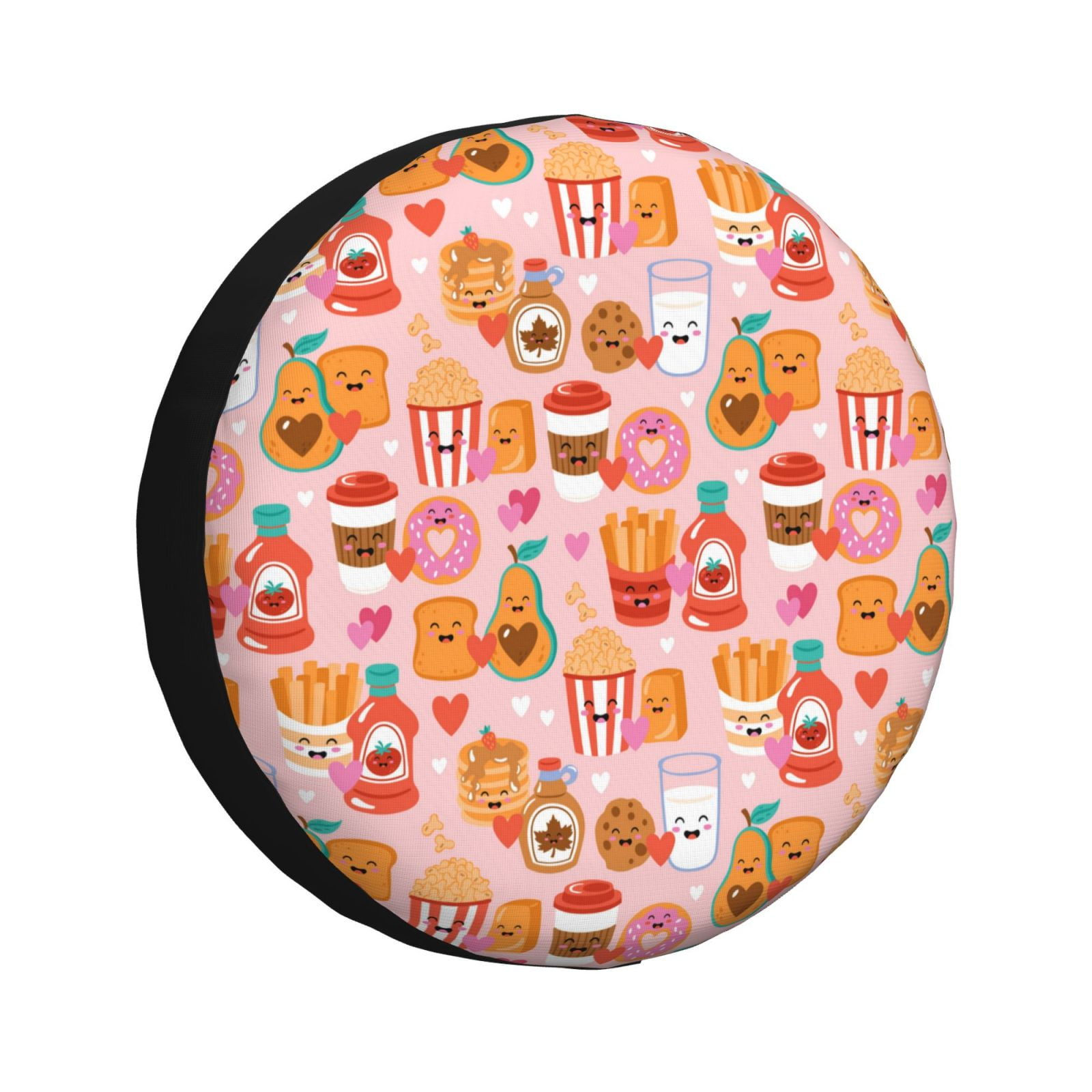 JUNZAN Funny Food Tire Cover Wheel Protector for Truck SUV Trailer ...