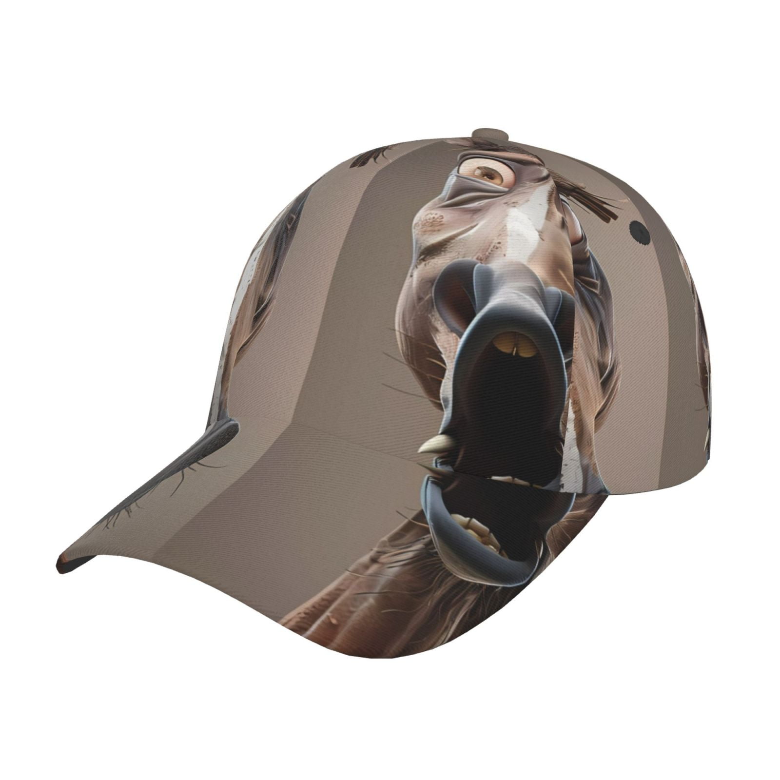 JUNZAN Funny Horse Faces Expressions Print Baseball Cap,Unisex Sports ...