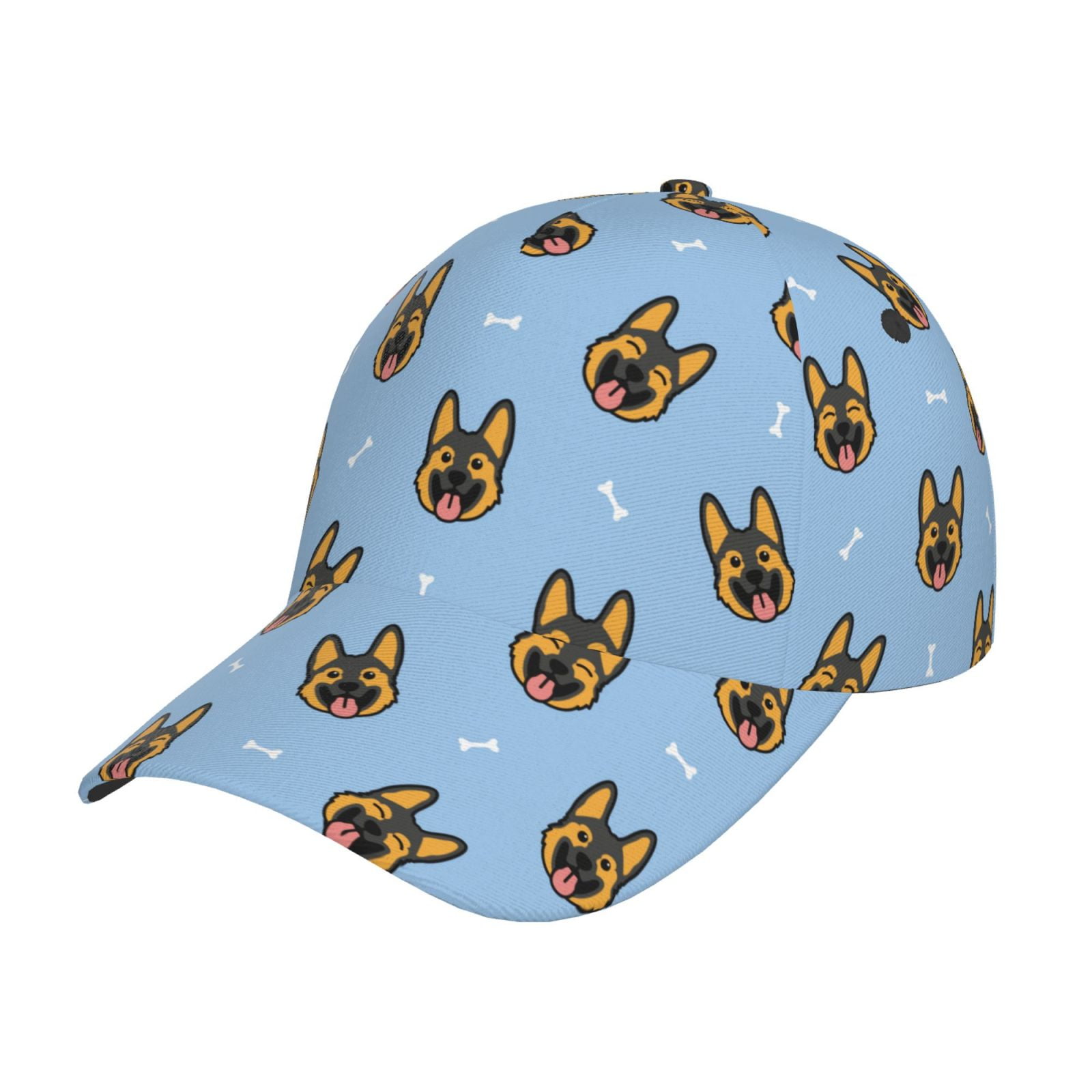 JUNZAN German Shepherd Puppy Print Baseball Cap,Unisex Sports Cap Dad ...