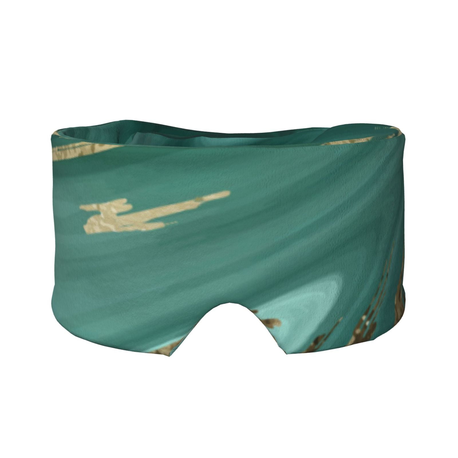 JUNZAN Green And Gold Marble for Blackout Sleep Mask - Blocking Sleep ...