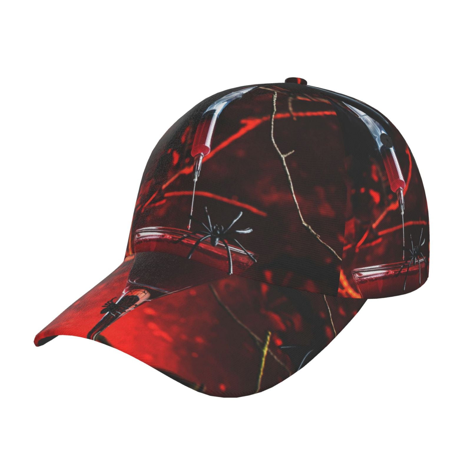 JUNZAN Halloween Vampire Party Print Baseball Cap,Unisex Sports Cap Dad ...