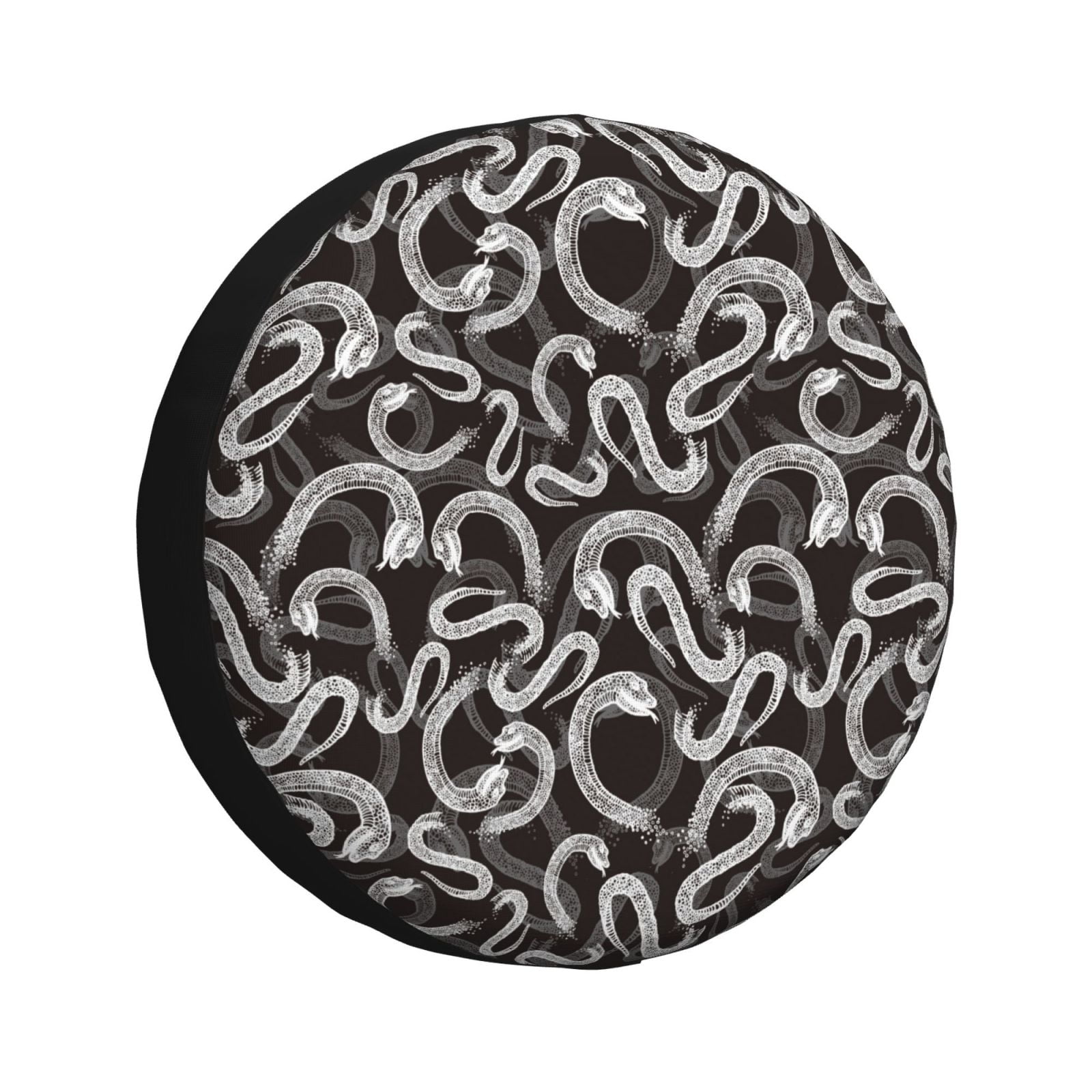 JUNZAN Hand Drawn Snake Tire Cover Wheel Protector for Truck SUV ...
