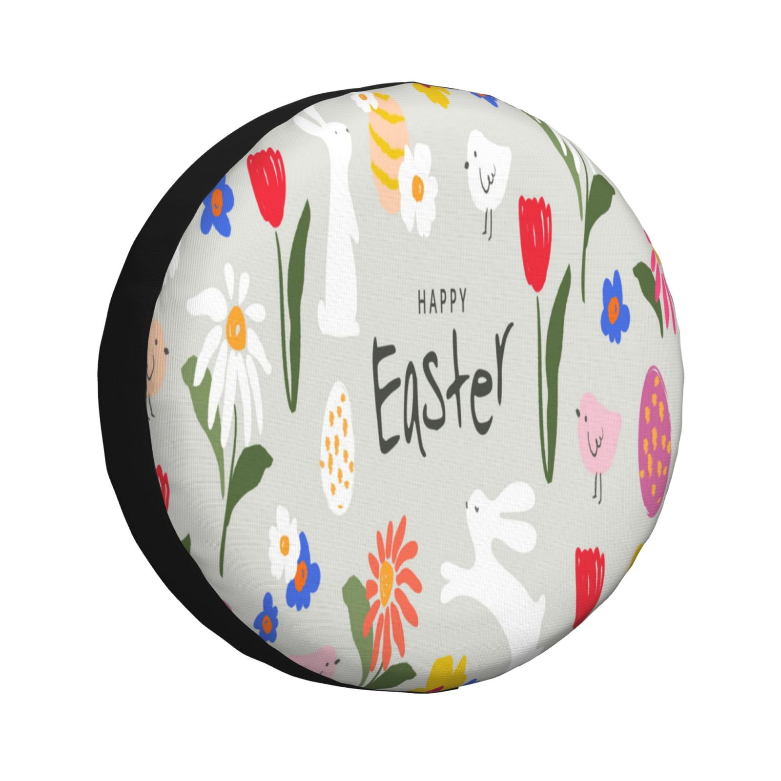 JUNZAN Happy Easter Tire Cover Wheel Protector for Truck SUV Trailer ...