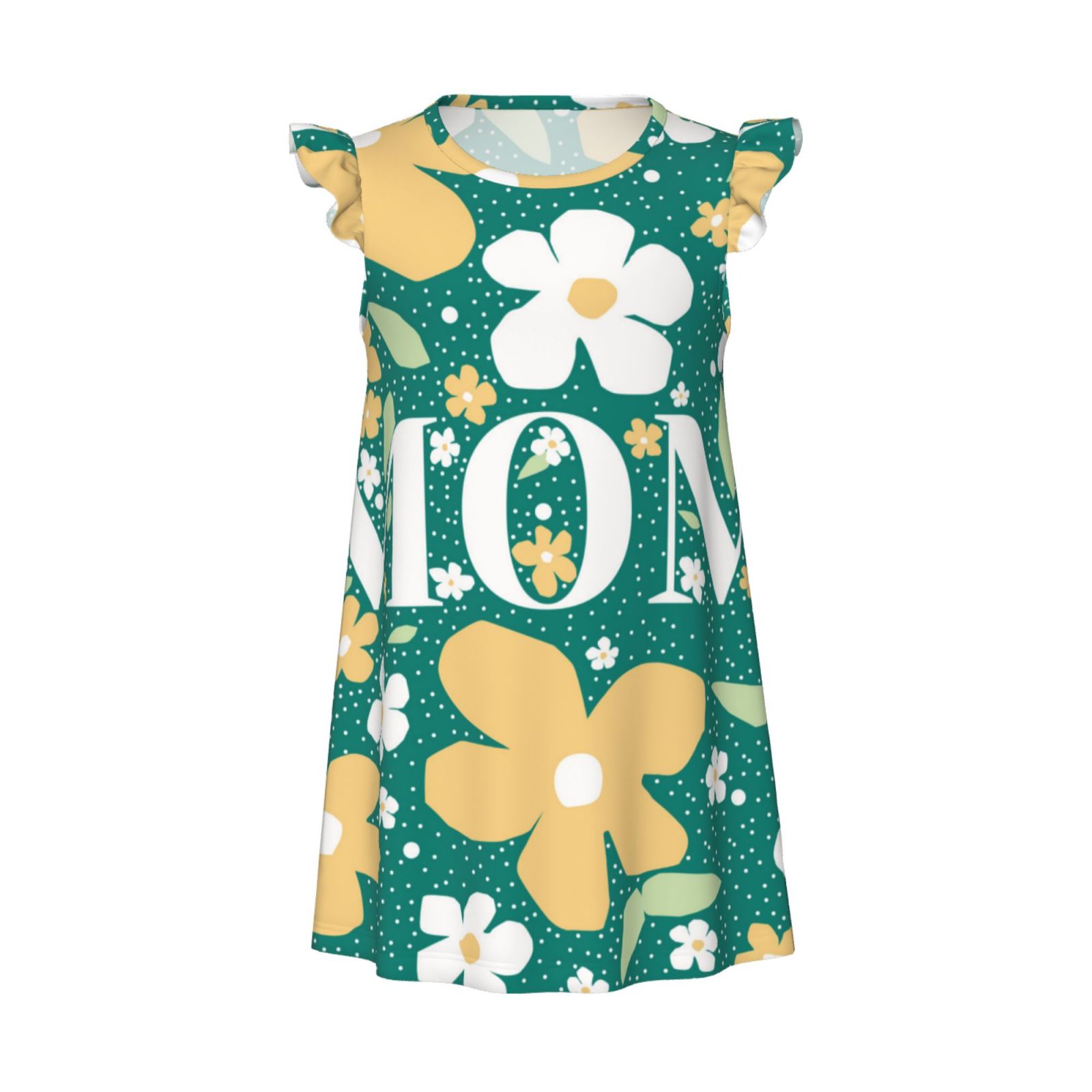 JUNZAN Happy Mother's Day1 Print Girls Nightgown Pajamas - Soft Toddler ...