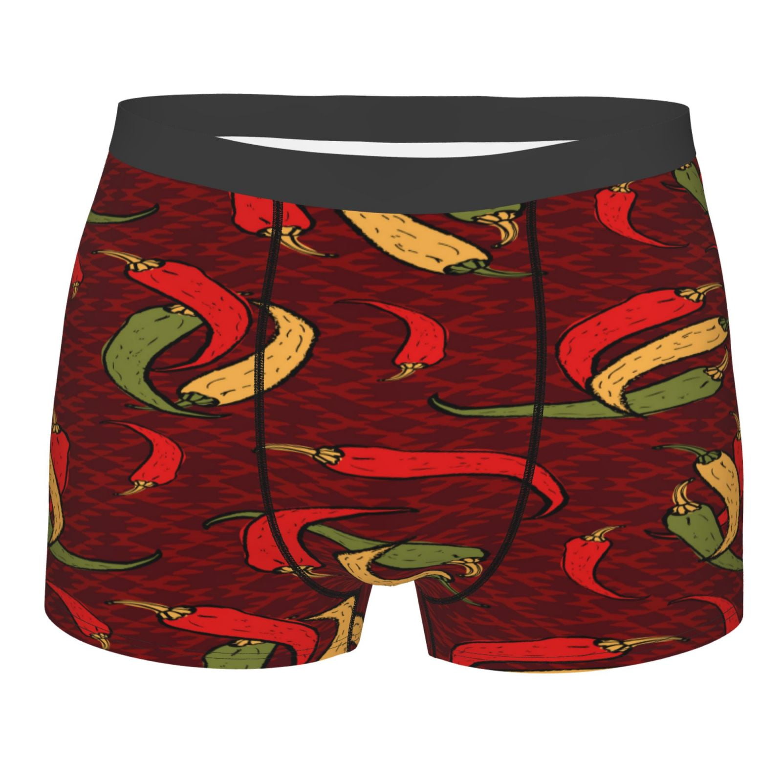JUNZAN Hot Chili Mens Underwear Boxer Briefs for Men’s-Large - Walmart.com