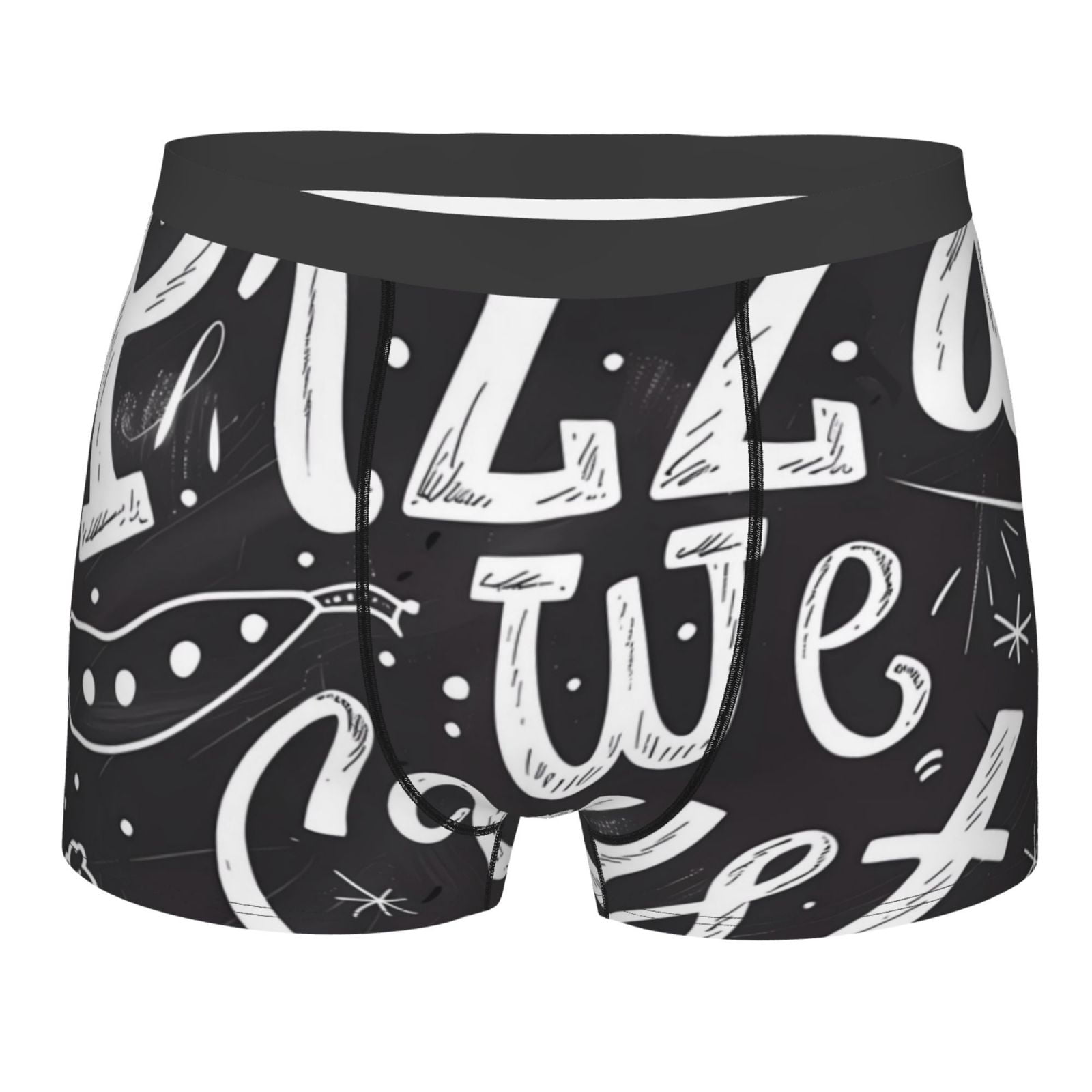 JUNZAN In Pizza We Crust Art Mens Underwear Boxer Briefs for Men’s ...