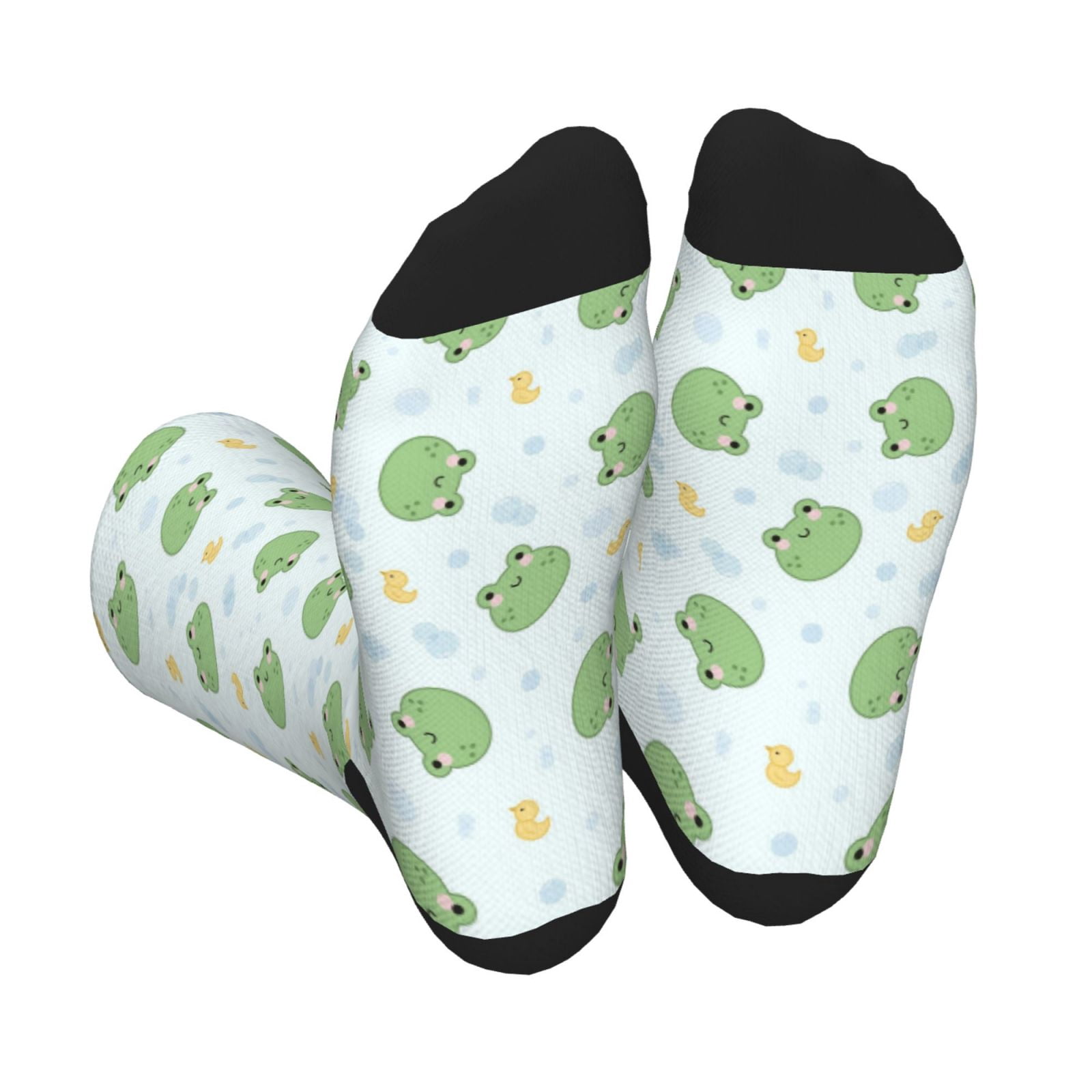 JUNZAN Kawaii Frogs Design Fun Novelty Knee Warmer High Socks - Walmart.com