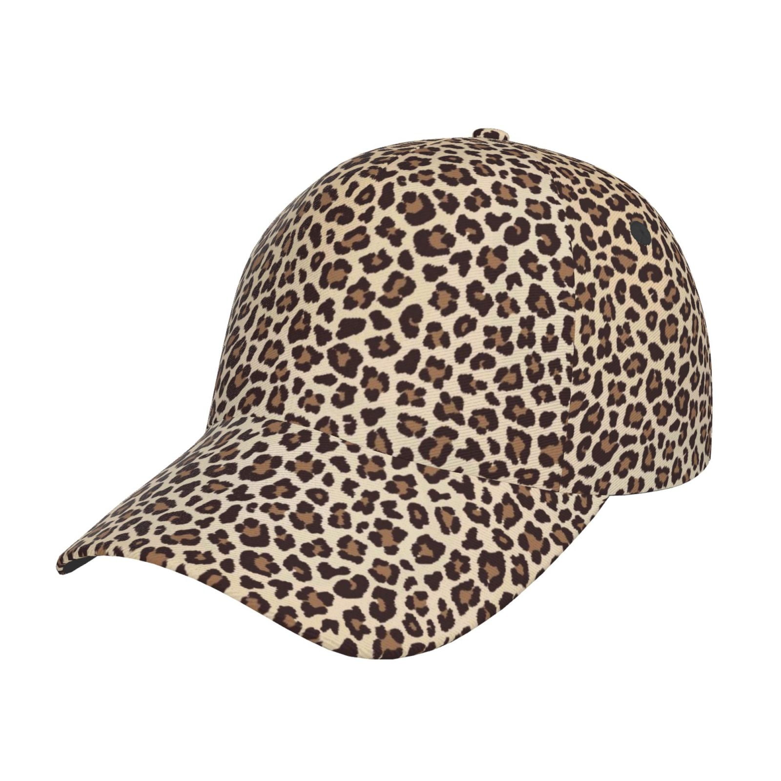 JUNZAN Leopard Print-2 Print Baseball Cap,Unisex Sports Cap Dad Hat ...