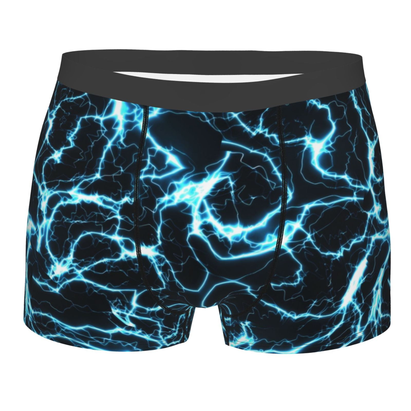JUNZAN Lightning Mens Underwear Boxer Briefs for Men’s-Large - Walmart.com
