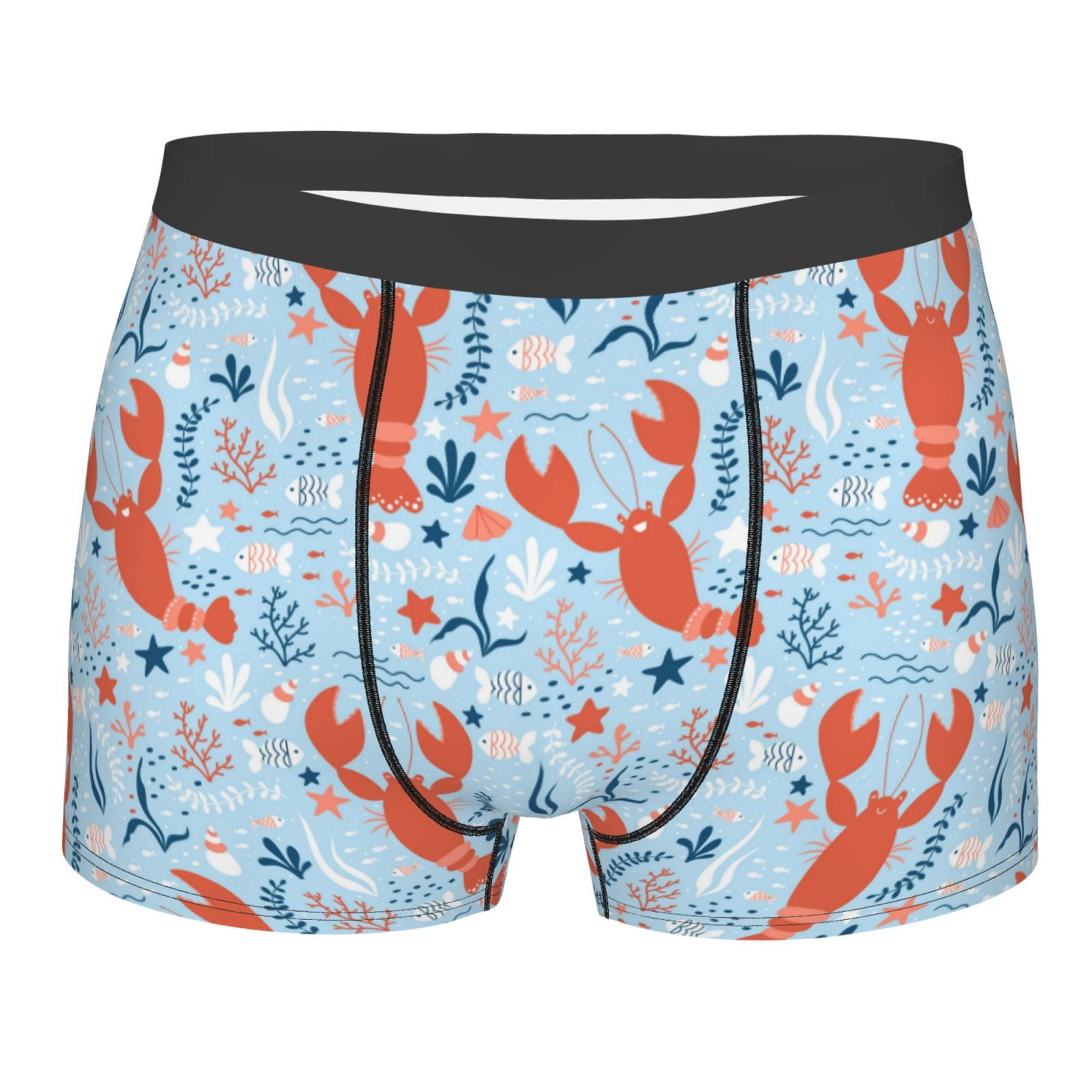 JUNZAN Lobsters Mens Underwear Boxer Briefs for Men’s-Medium - Walmart.com