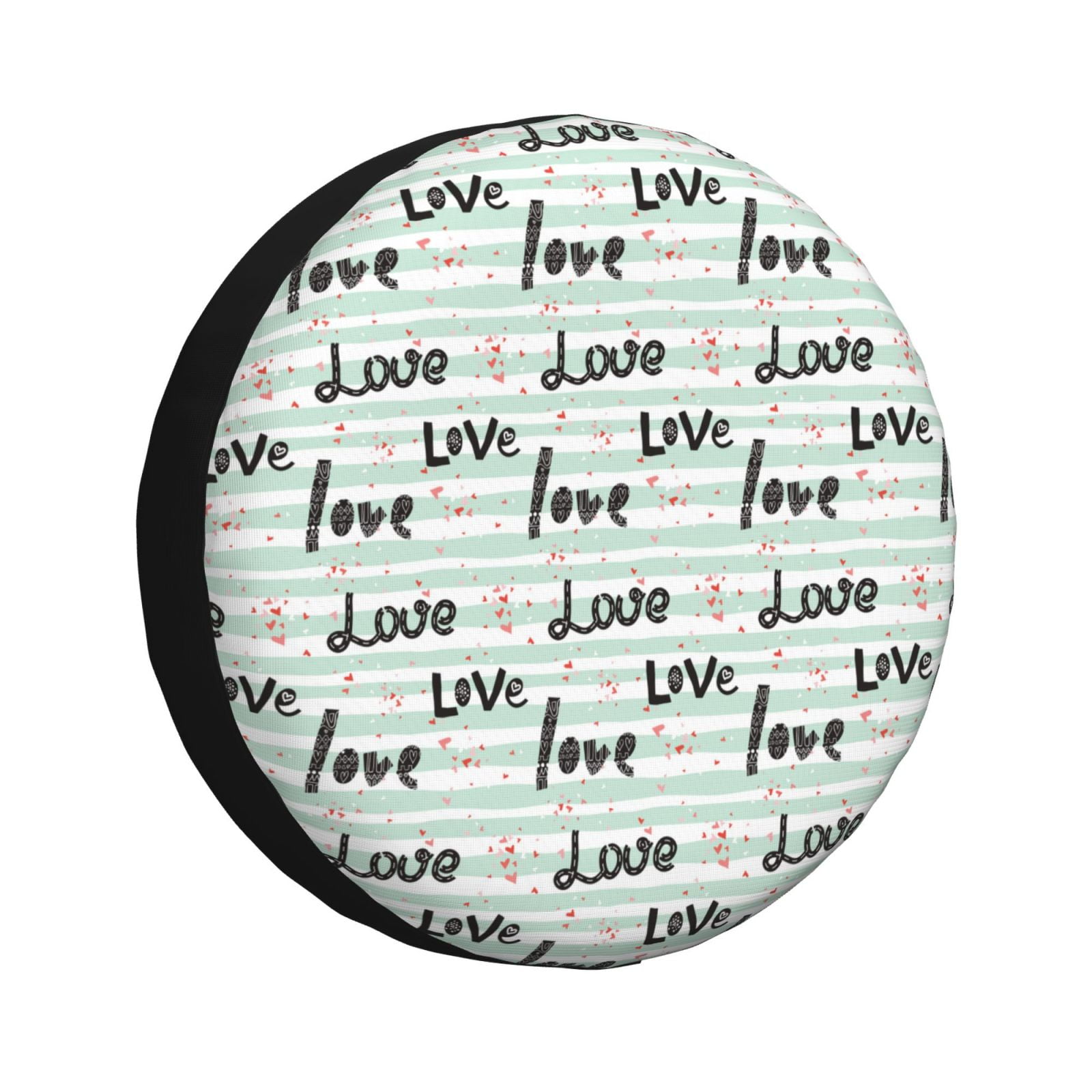 JUNZAN Love lettering Tire Cover Wheel Protector for Truck SUV Trailer ...