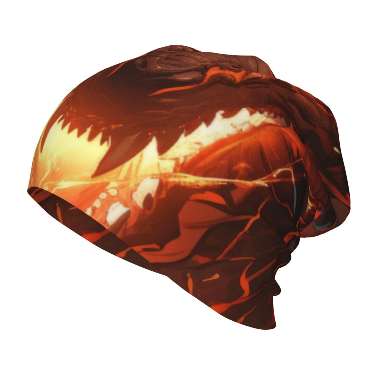 JUNZAN Magma Fire Black Dragon Pattern Kid's Soft Beanie Hat Toddlers ...