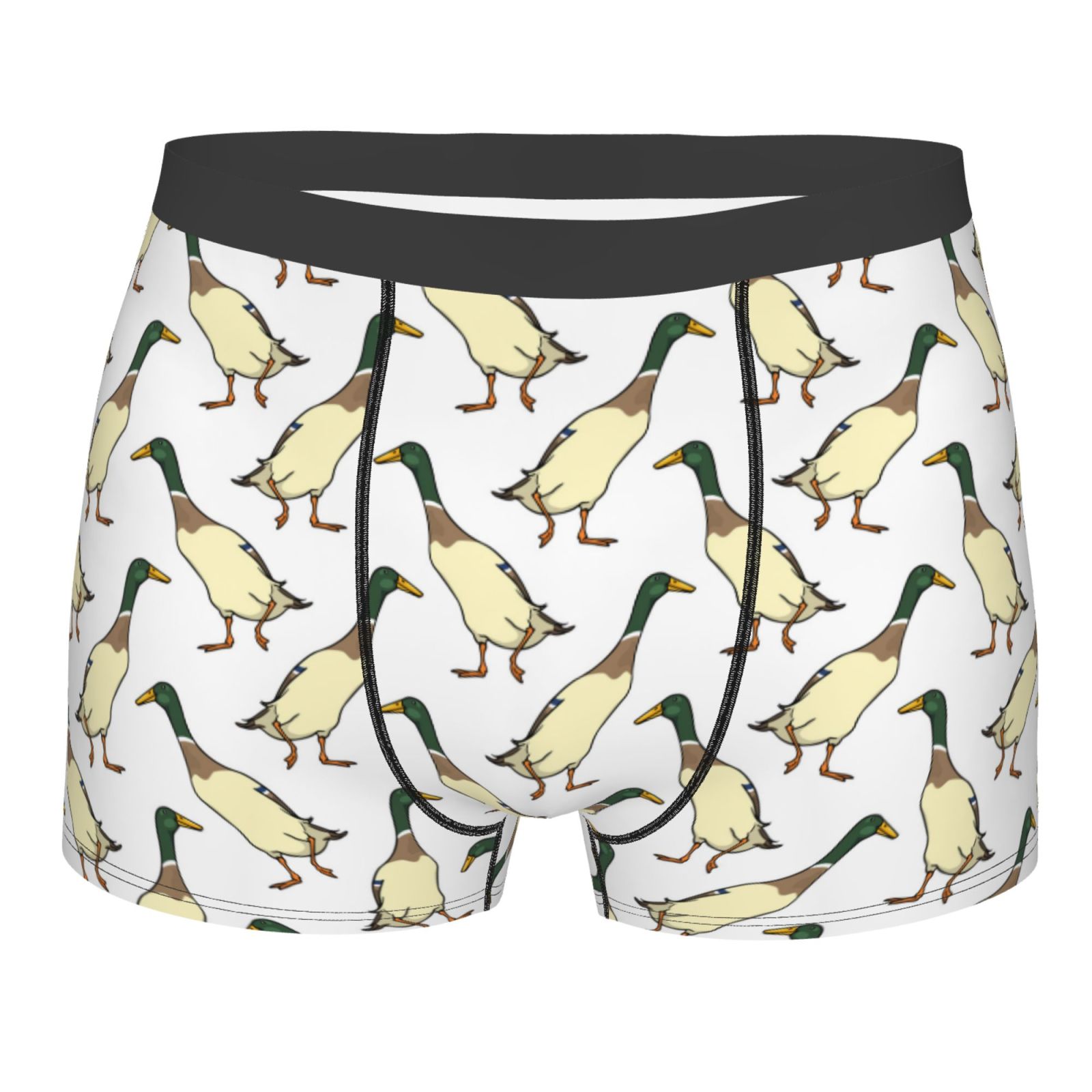 JUNZAN Mallard Ducks Mens Underwear Boxer Briefs for Men’s-Small ...