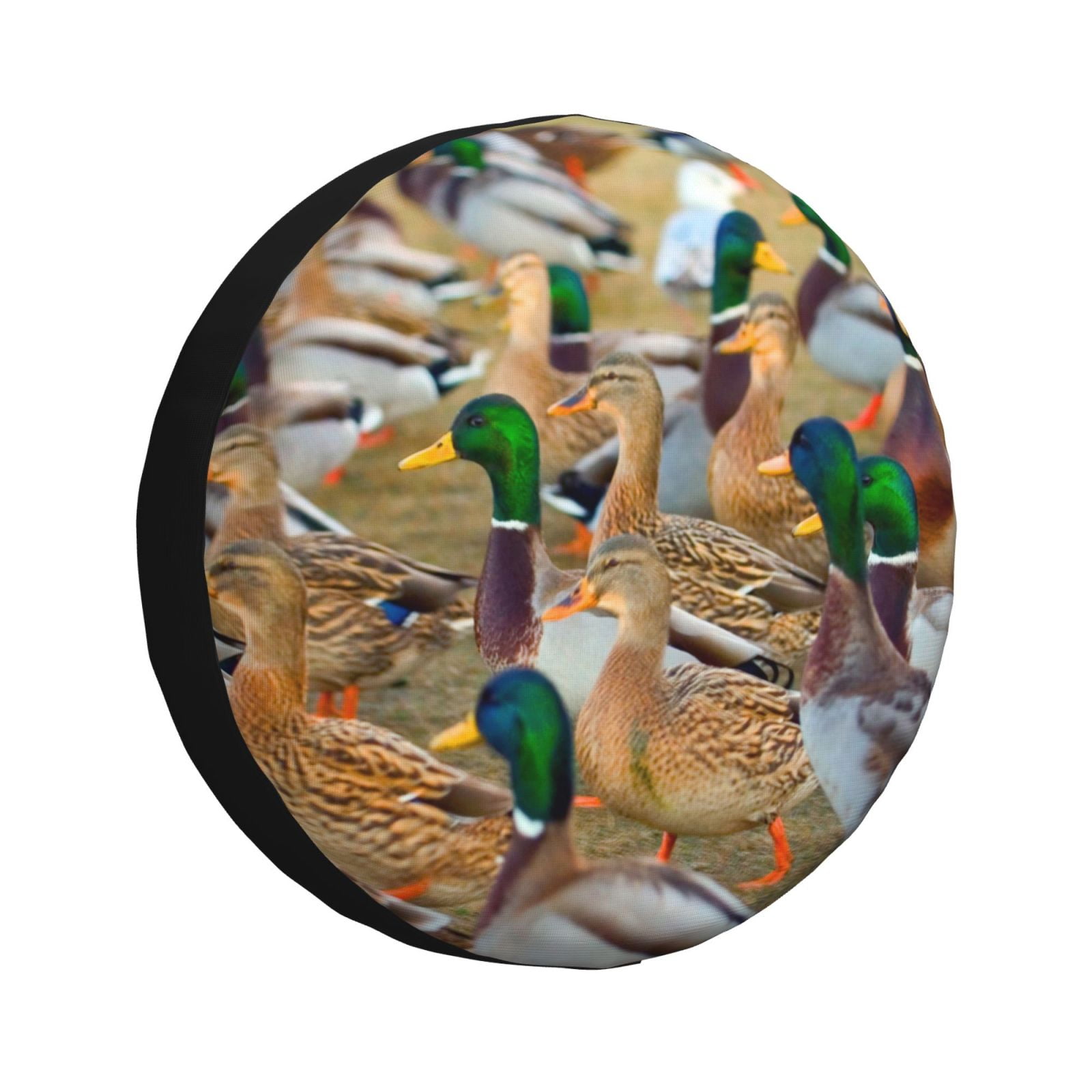 JUNZAN Mallard Ducks Spare Tire Cover Wheel Protector for Truck SUV ...