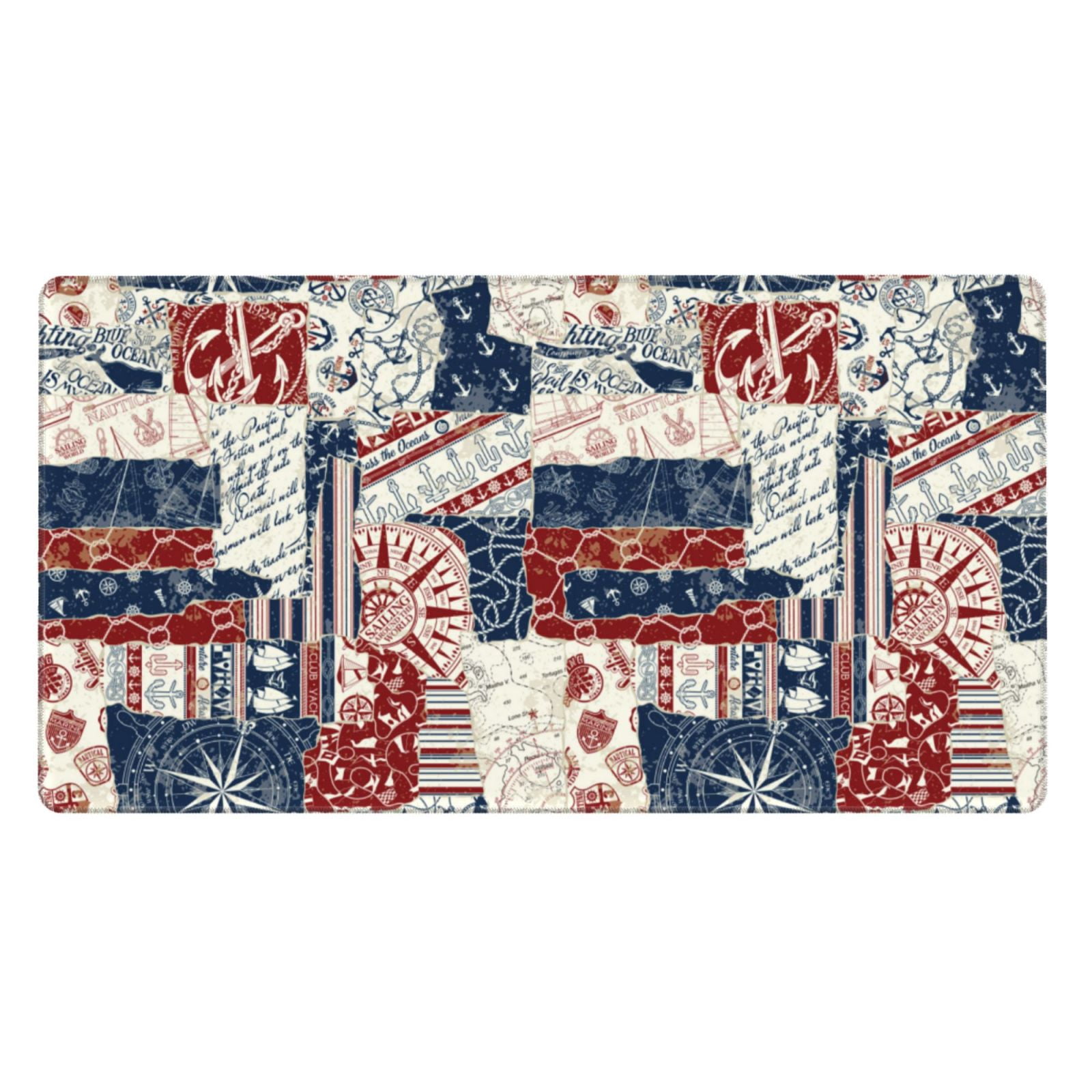 JUNZAN Marine Sailing Extra Large Mouse Pad for Boys Girl Men Women ...