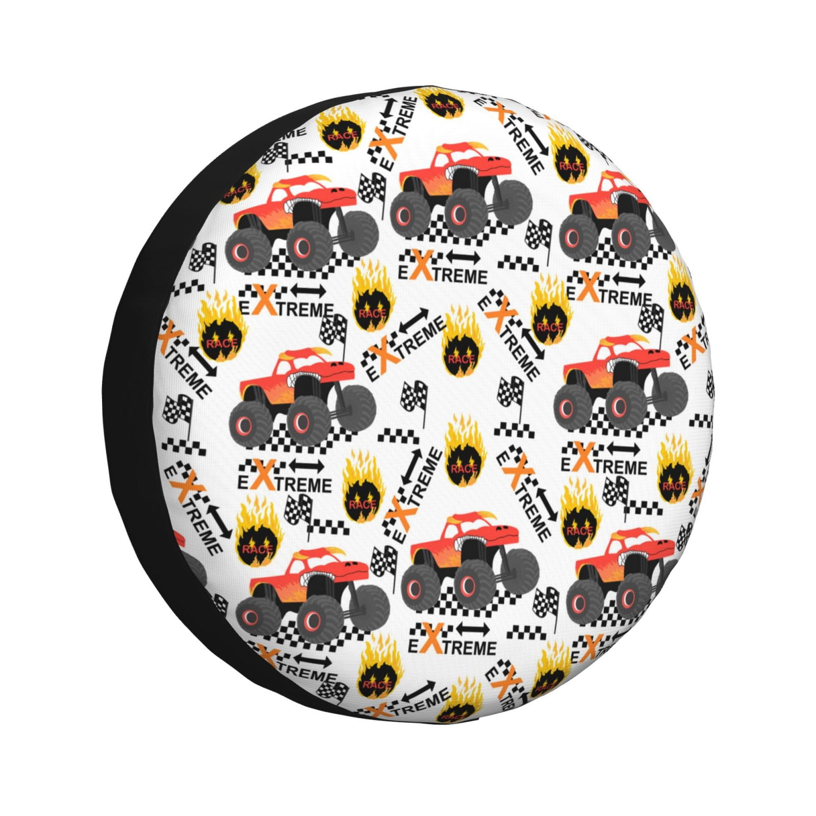 JUNZAN Monster truck Tire Cover Wheel Protector for Truck SUV Trailer ...