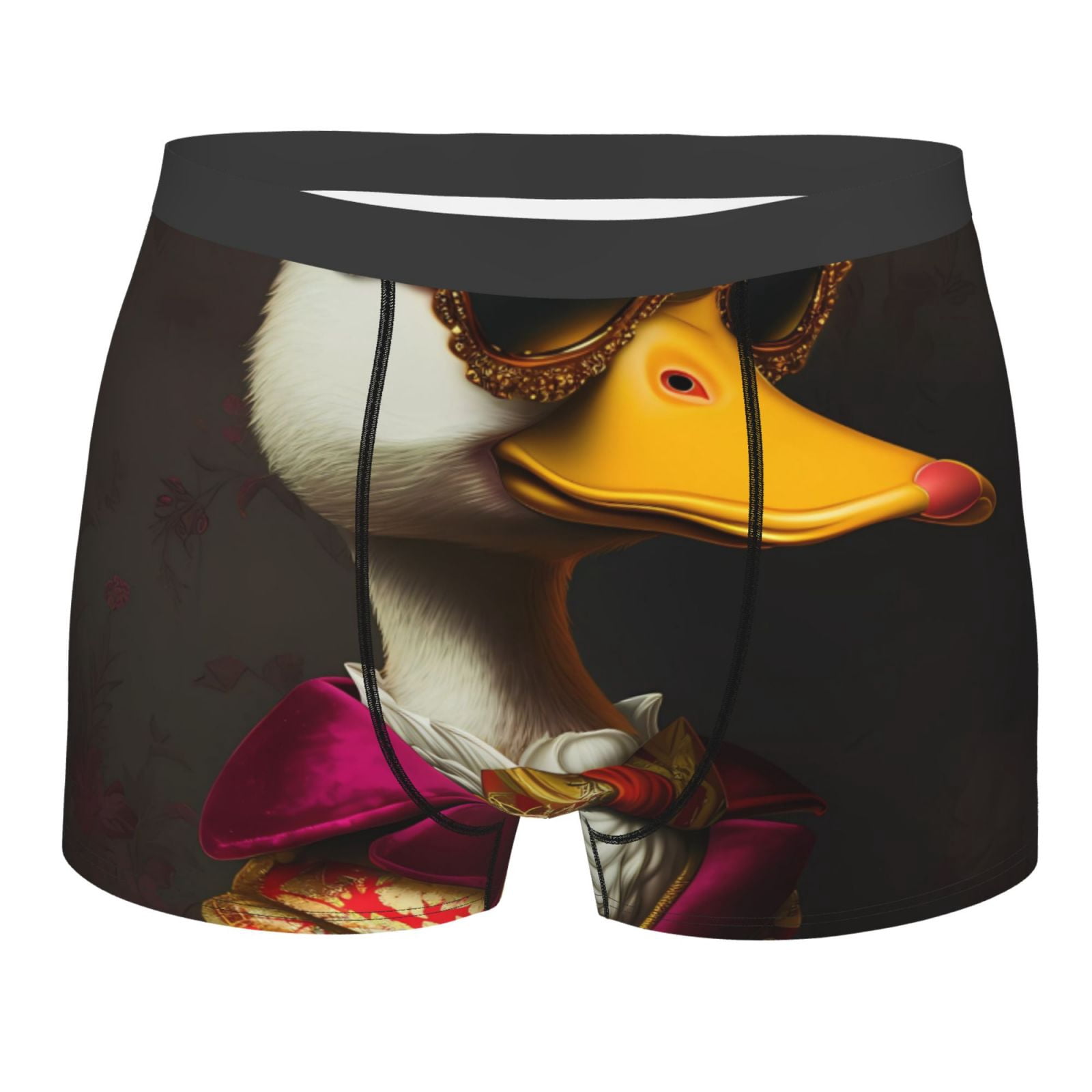 JUNZAN Noble Style Duck Mens Underwear Boxer Briefs for Men’s - Small ...