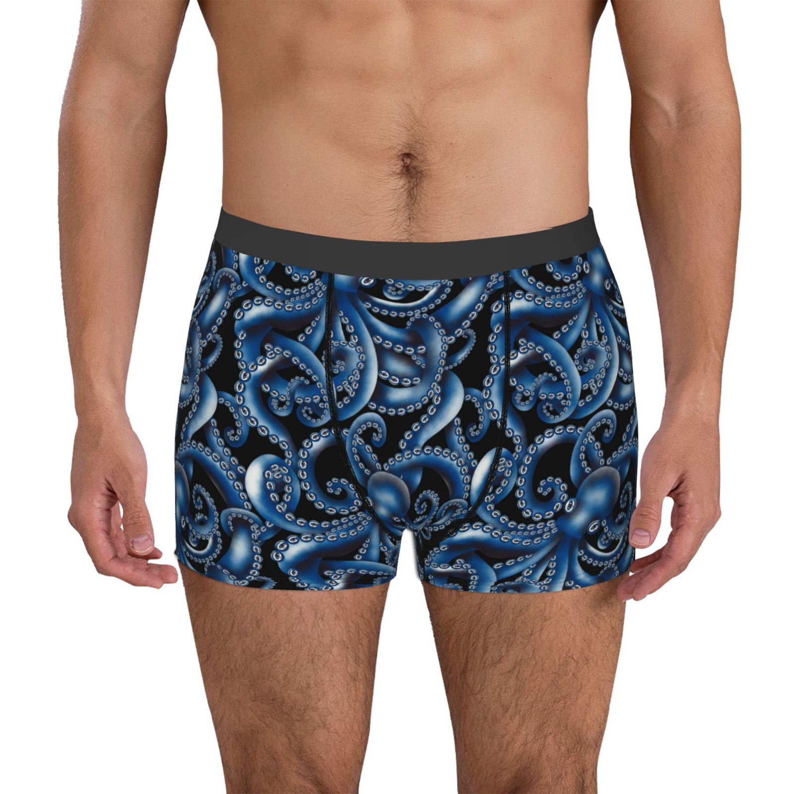 JUNZAN Octopus Mens Underwear Boxer Briefs for Men’s -X-Large - Walmart.com