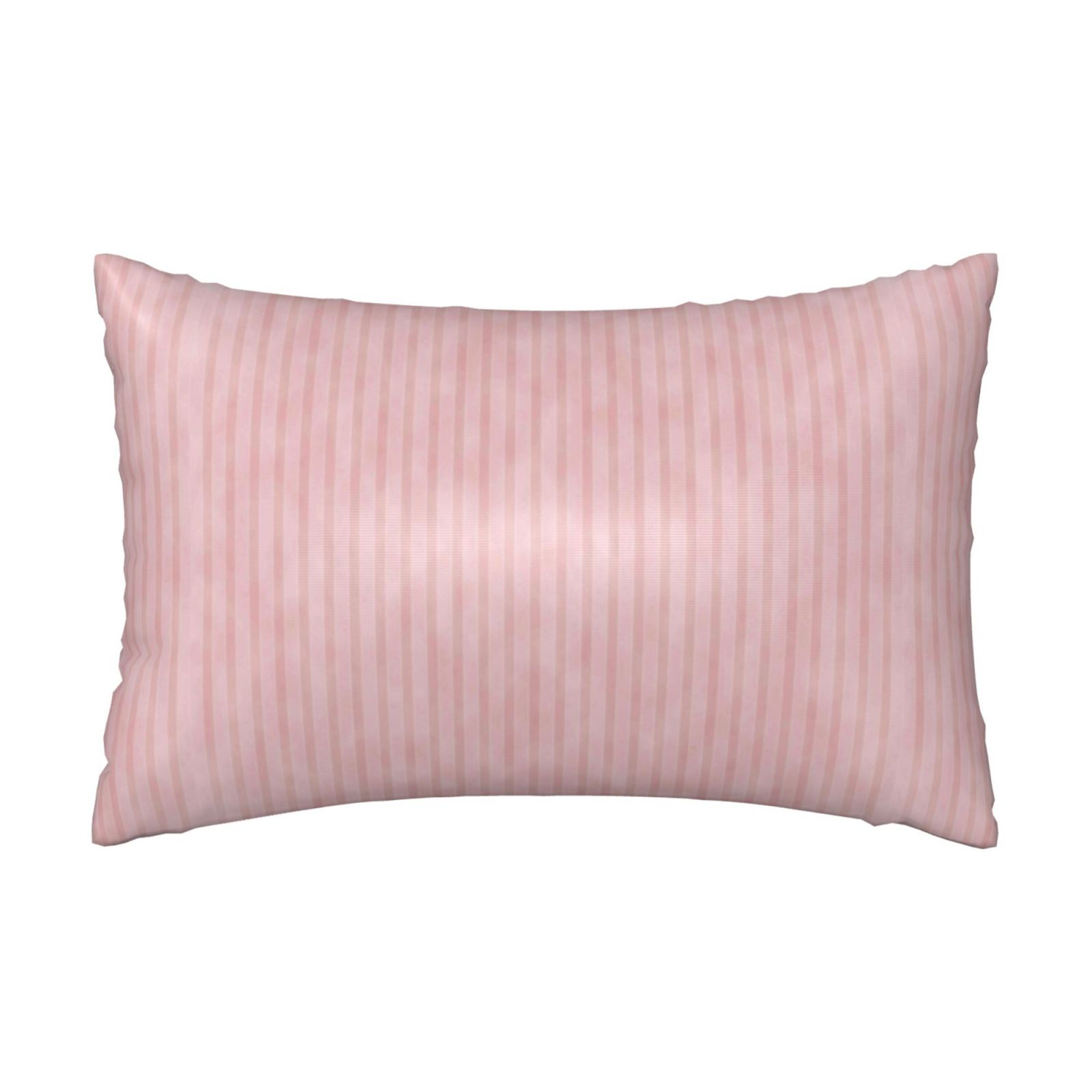 JUNZAN Pink Stripes Silk Pillowcase for Hair and Skin,Cooling Sleep ...