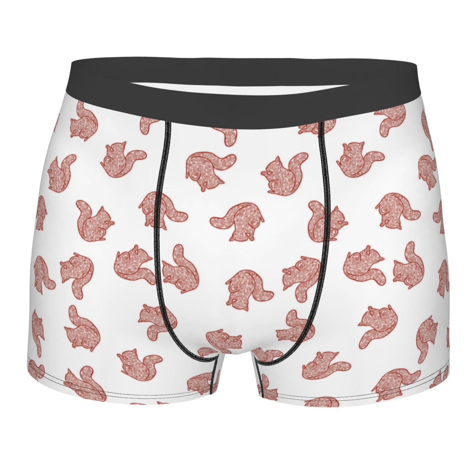 JUNZAN Red Fox Mens Underwear Boxer Briefs for Men’s - Large - Walmart.com