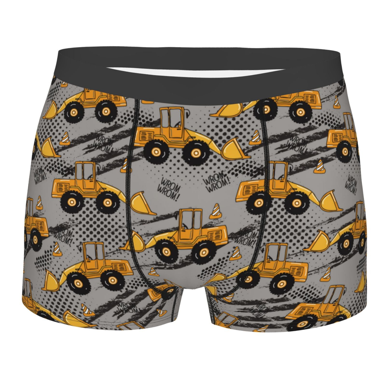 JUNZAN Retro Excavator Mens Underwear Boxer Briefs for Men’s - Medium ...