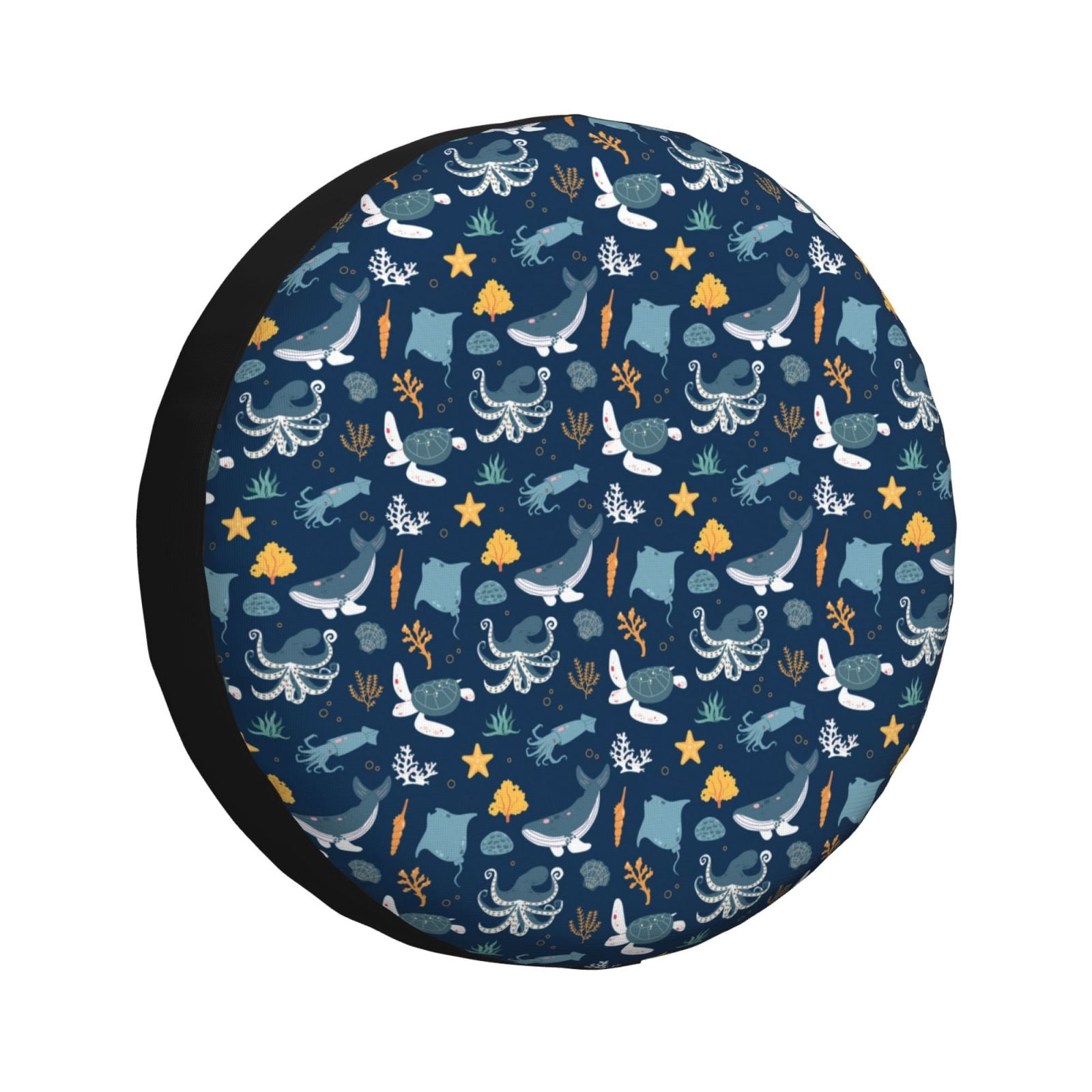 JUNZAN Sea Turtle Tire Cover Wheel Protector for Truck SUV Trailer ...