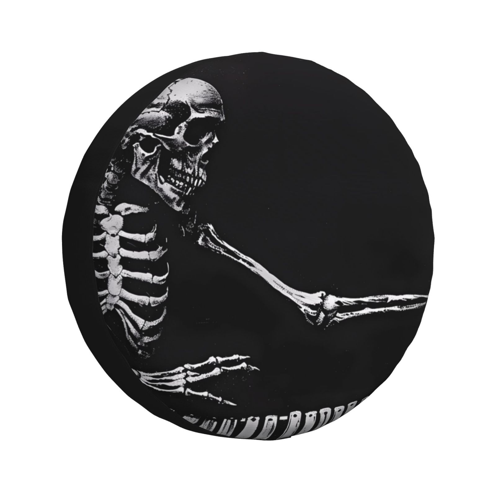 JUNZAN Skeleton Playing Xylophone Spare Tire Cover Wheel Protector for ...