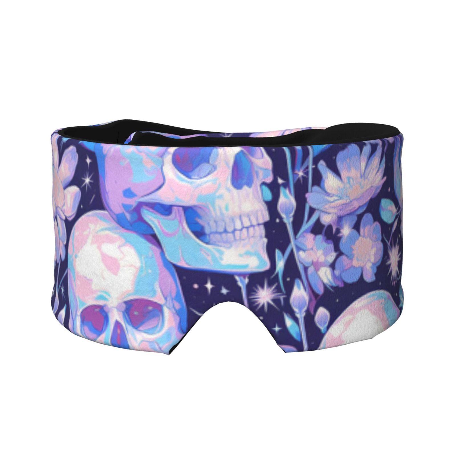 JUNZAN Skull star crystal for Blackout Sleep Mask - Blocking Sleep Eye ...
