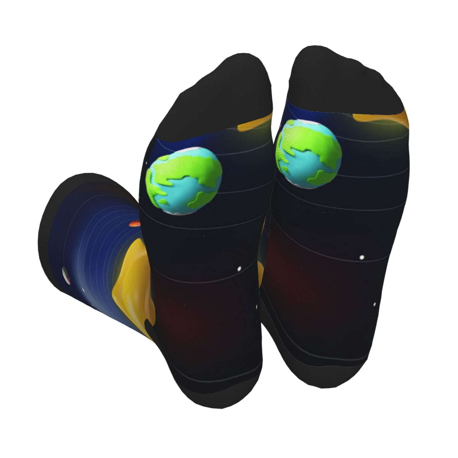 JUNZAN Solar System Design Fun Novelty Knee Warmer High Socks - Walmart.com