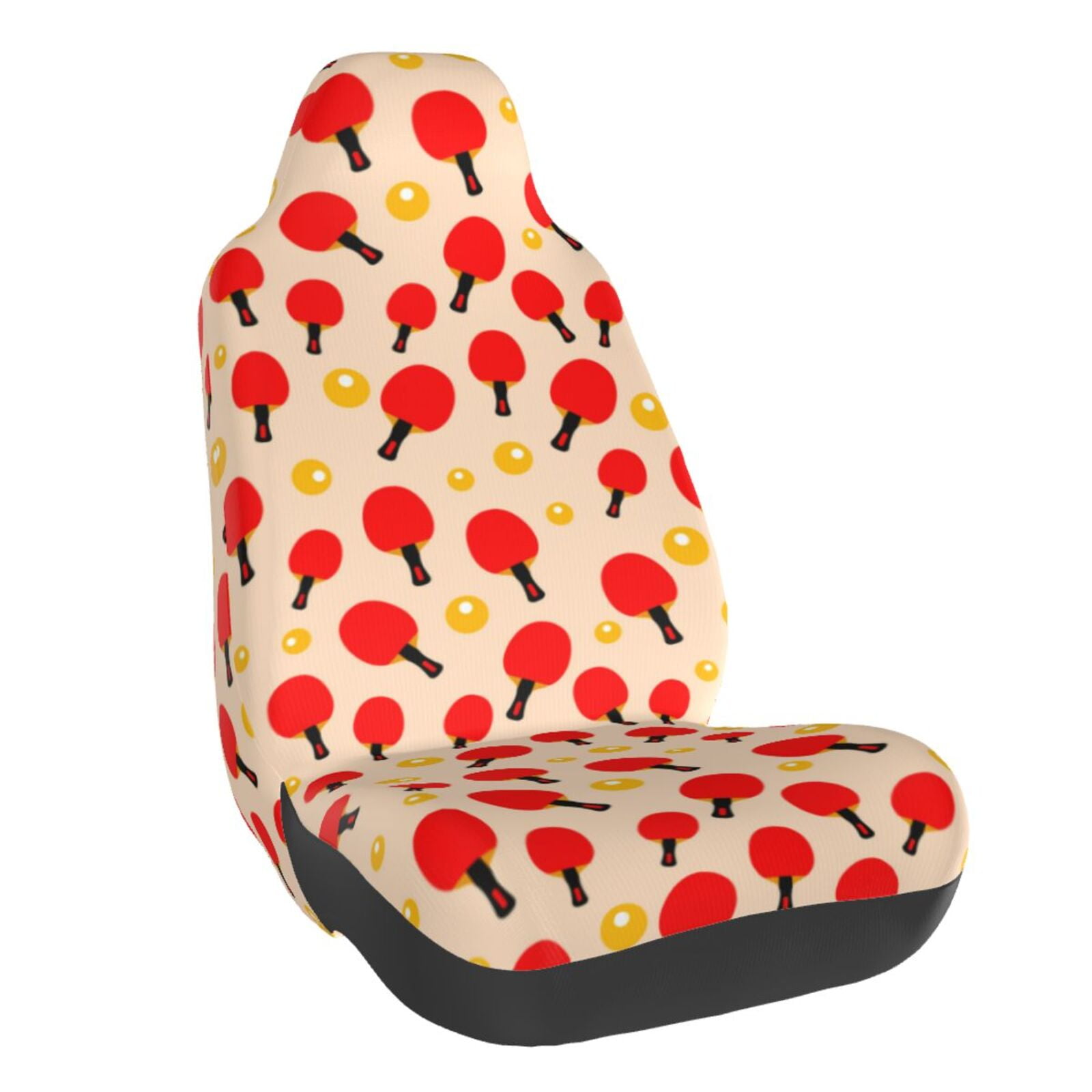 JUNZAN Table Tennis Rackets 1 Pattern Seat Covers,Universal Fit Sedans ...