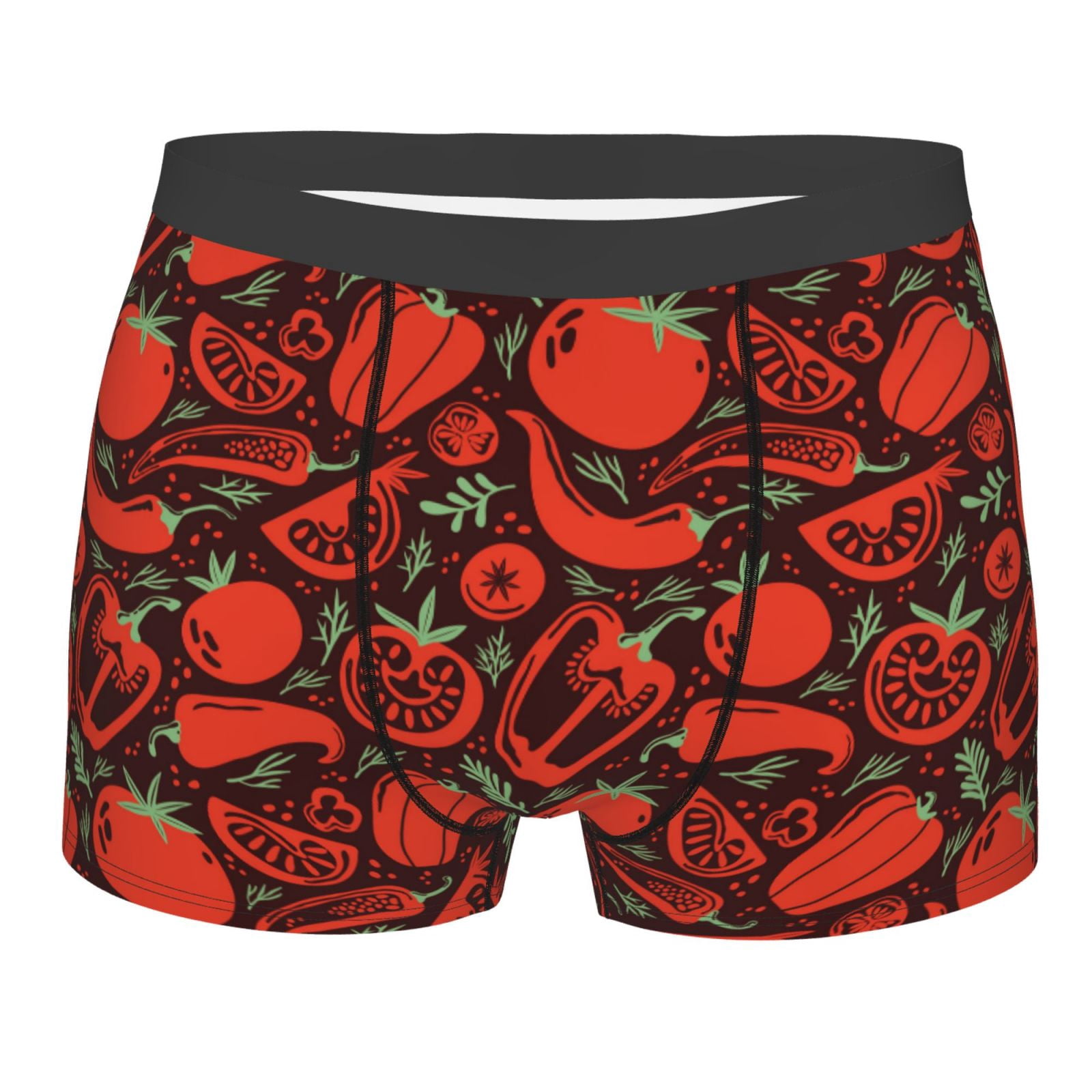 JUNZAN Tomatoes And Chili Mens Underwear Boxer Briefs for Men’s ...