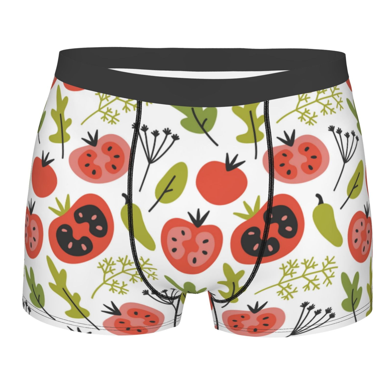 JUNZAN Tomatoes Mens Underwear Boxer Briefs for Men’s - Medium ...