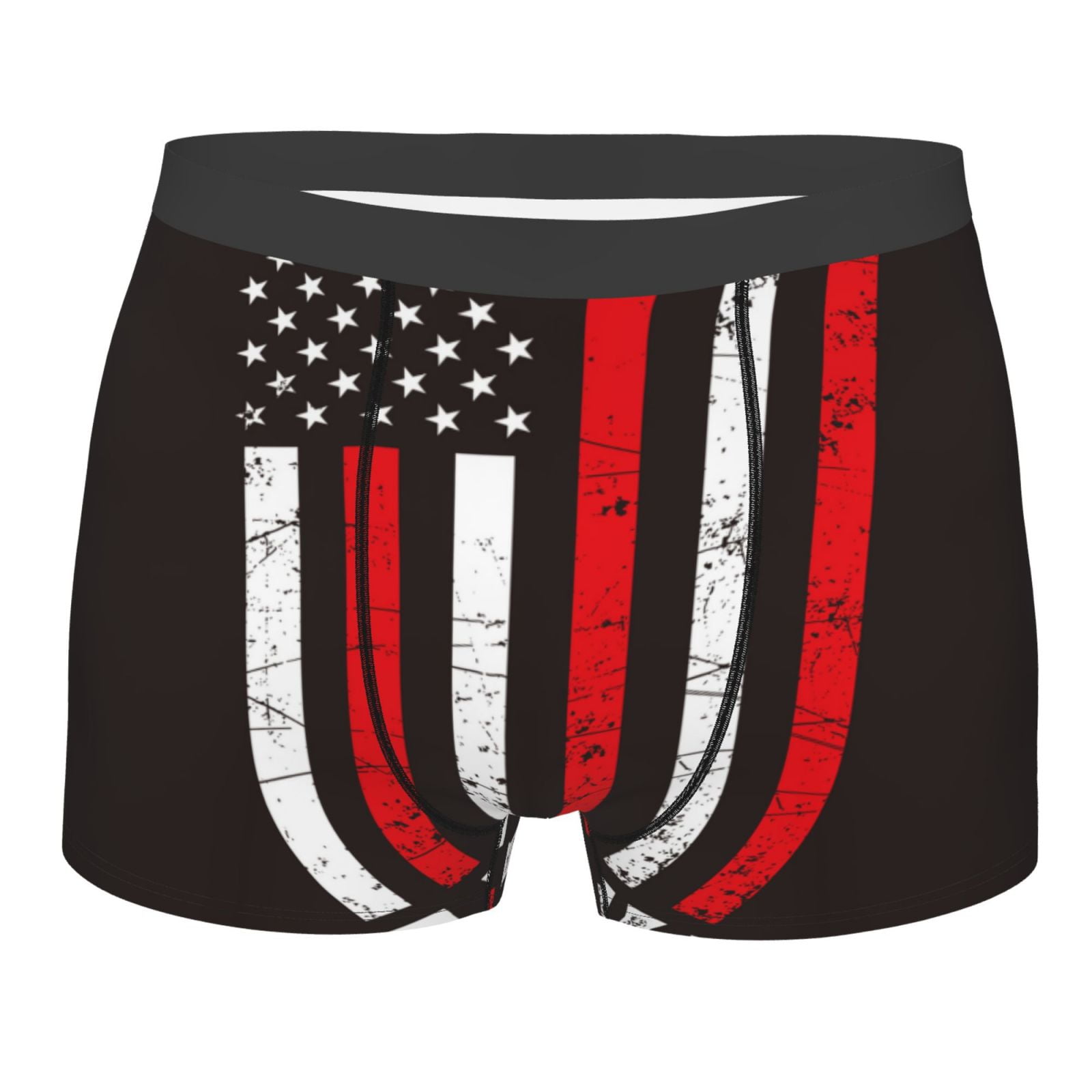 JUNZAN USA Flag Cross Mens Underwear Boxer Briefs for Men’s - XX-Large ...