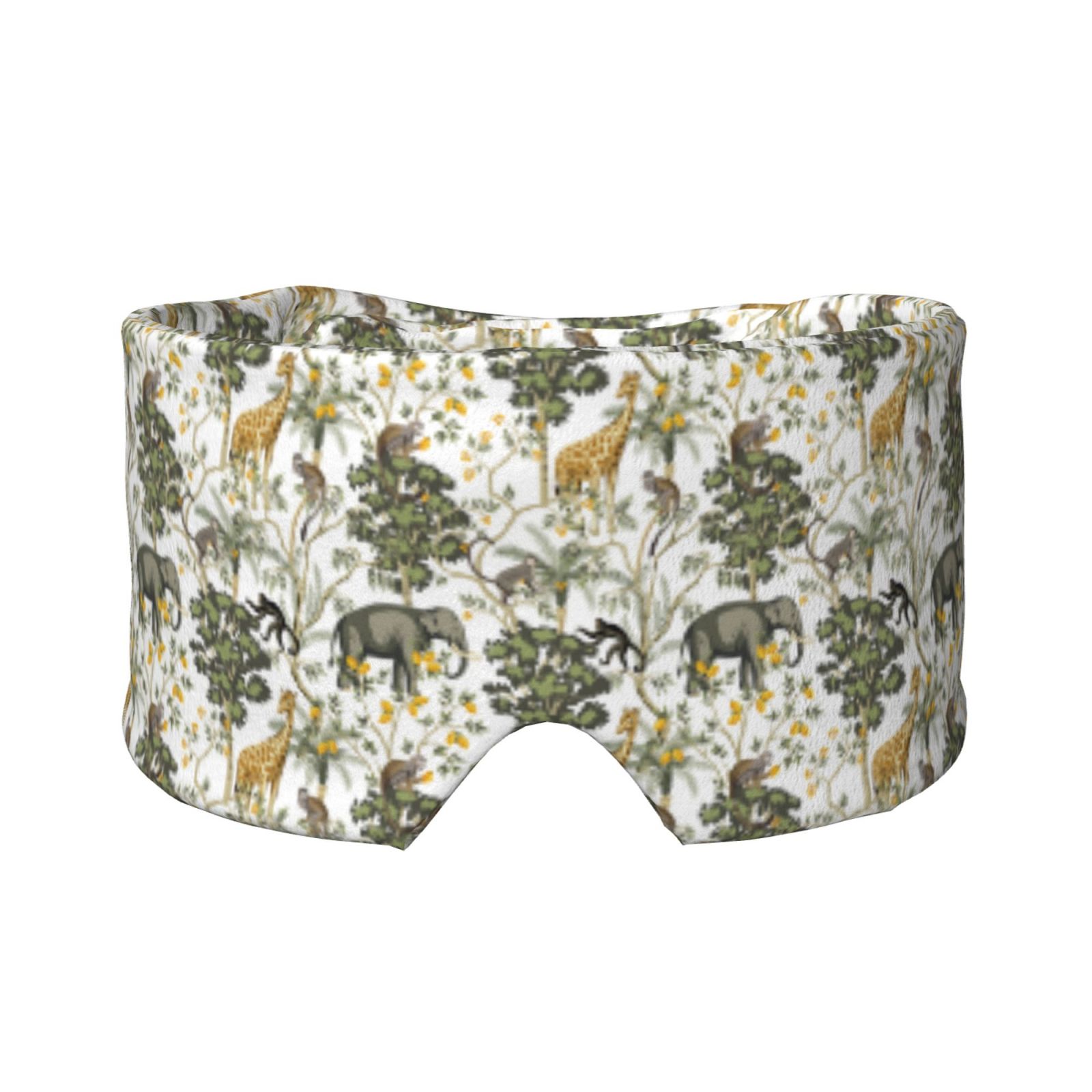JUNZAN Vintage Animals Palm Tree for Blackout Sleep Mask - Blocking ...