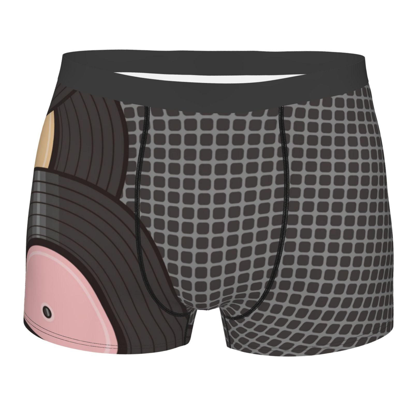 JUNZAN Vinyl Records Mens Underwear Boxer Briefs for Men’s - Large ...
