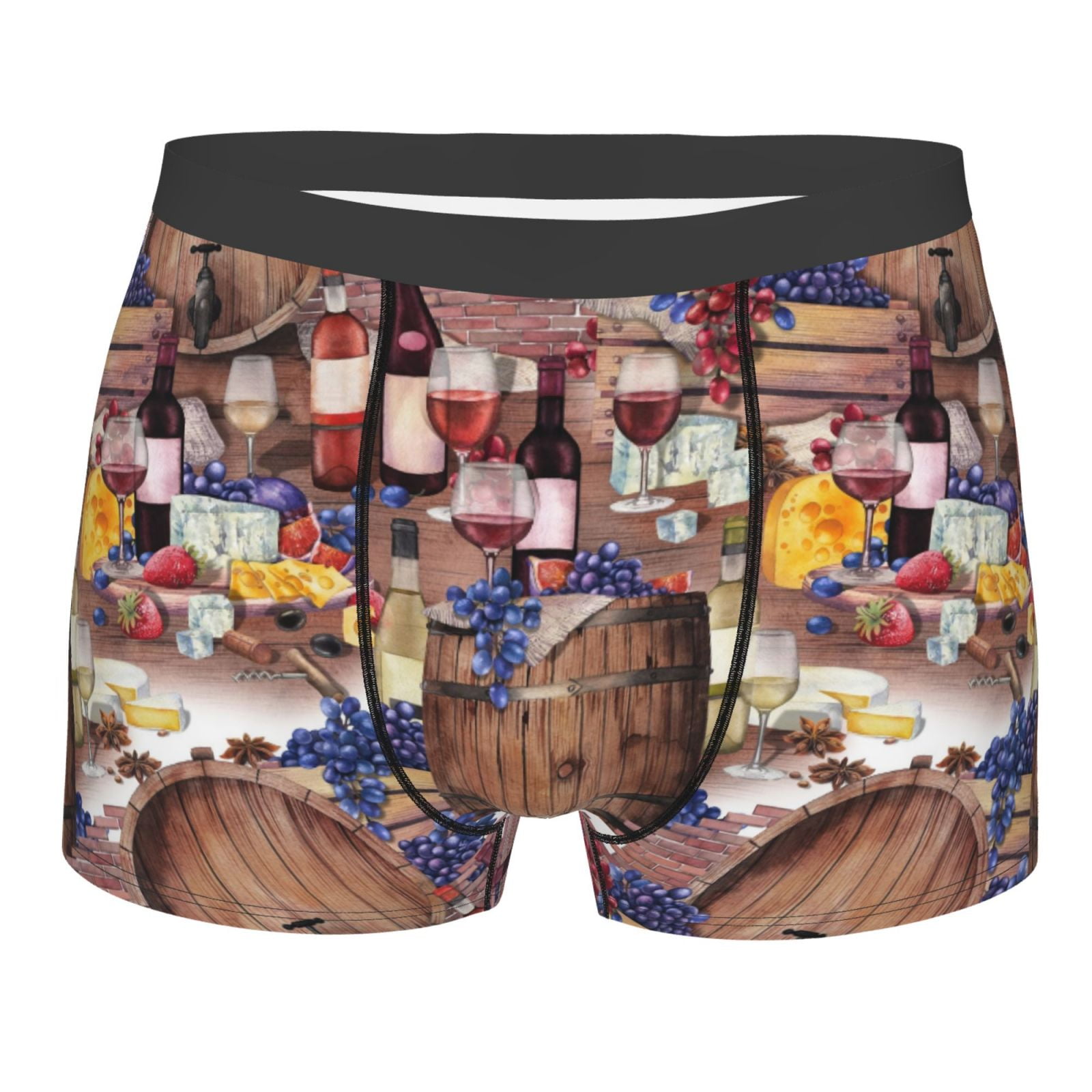 JUNZAN Wines Mens Underwear Boxer Briefs for Men’s - Medium - Walmart.com
