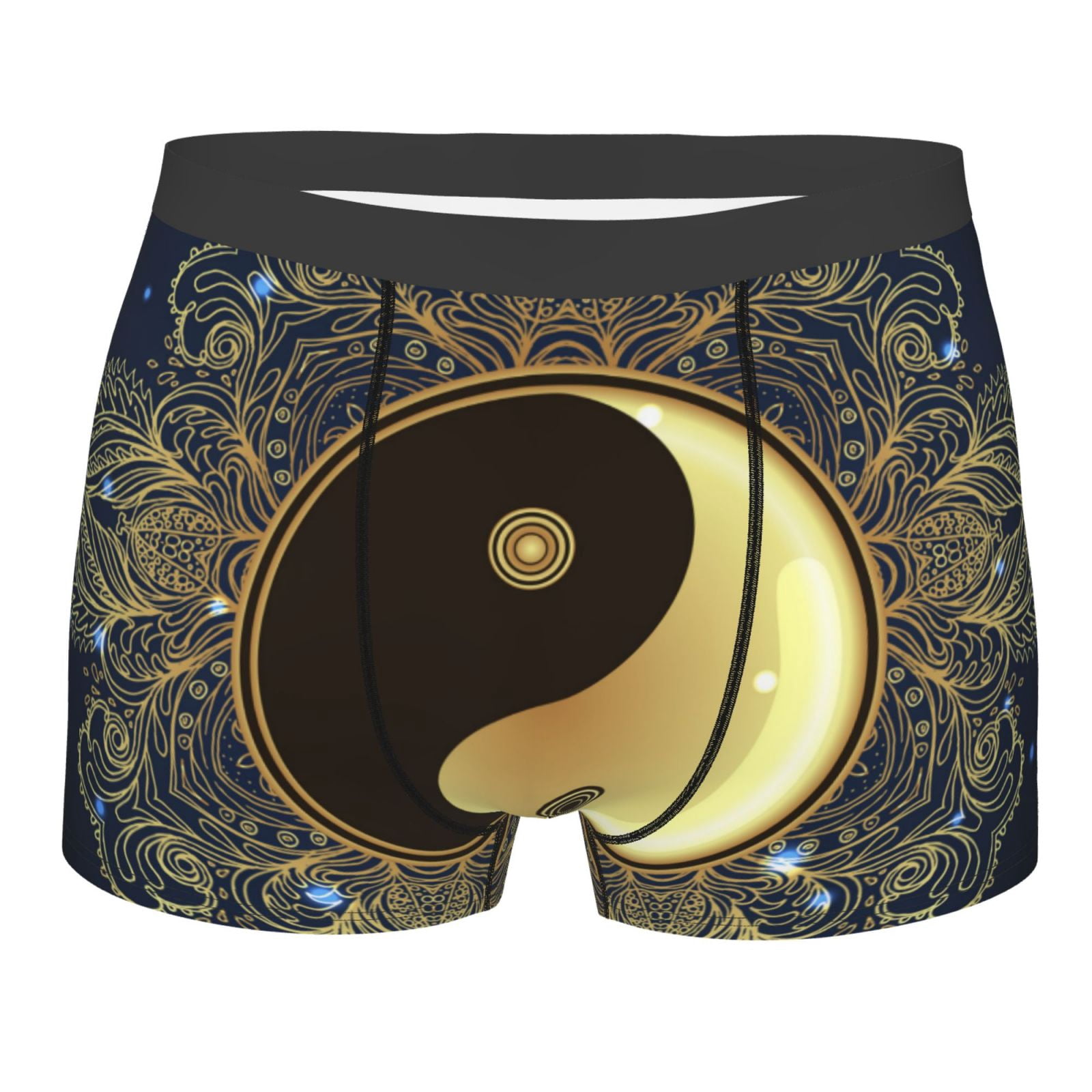 JUNZAN Yin And Yang Mandala Mens Underwear Boxer Briefs for Men’s ...