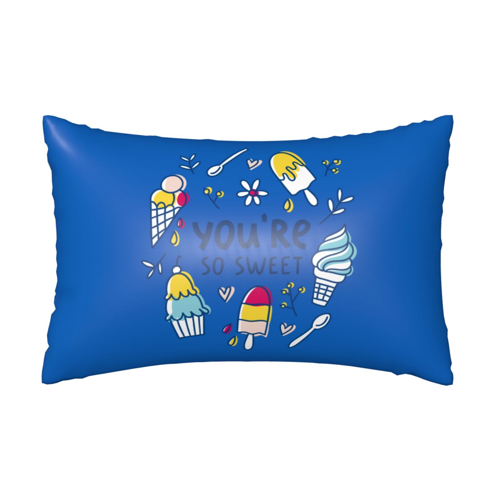 JUNZAN You are so Sweet Silk Pillowcase for Hair and Skin,Cooling Sleep ...