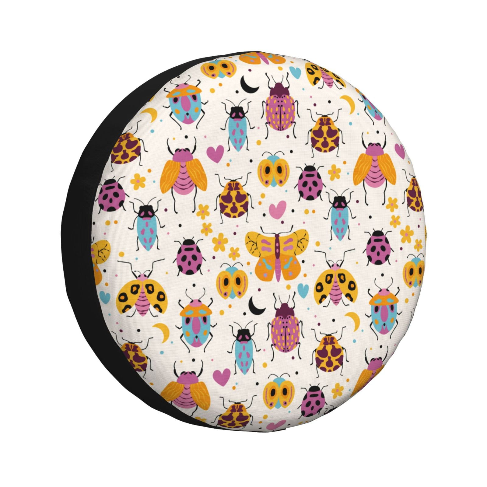 JUNZAN cute bugs Tire Cover Wheel Protector for Truck SUV Trailer ...