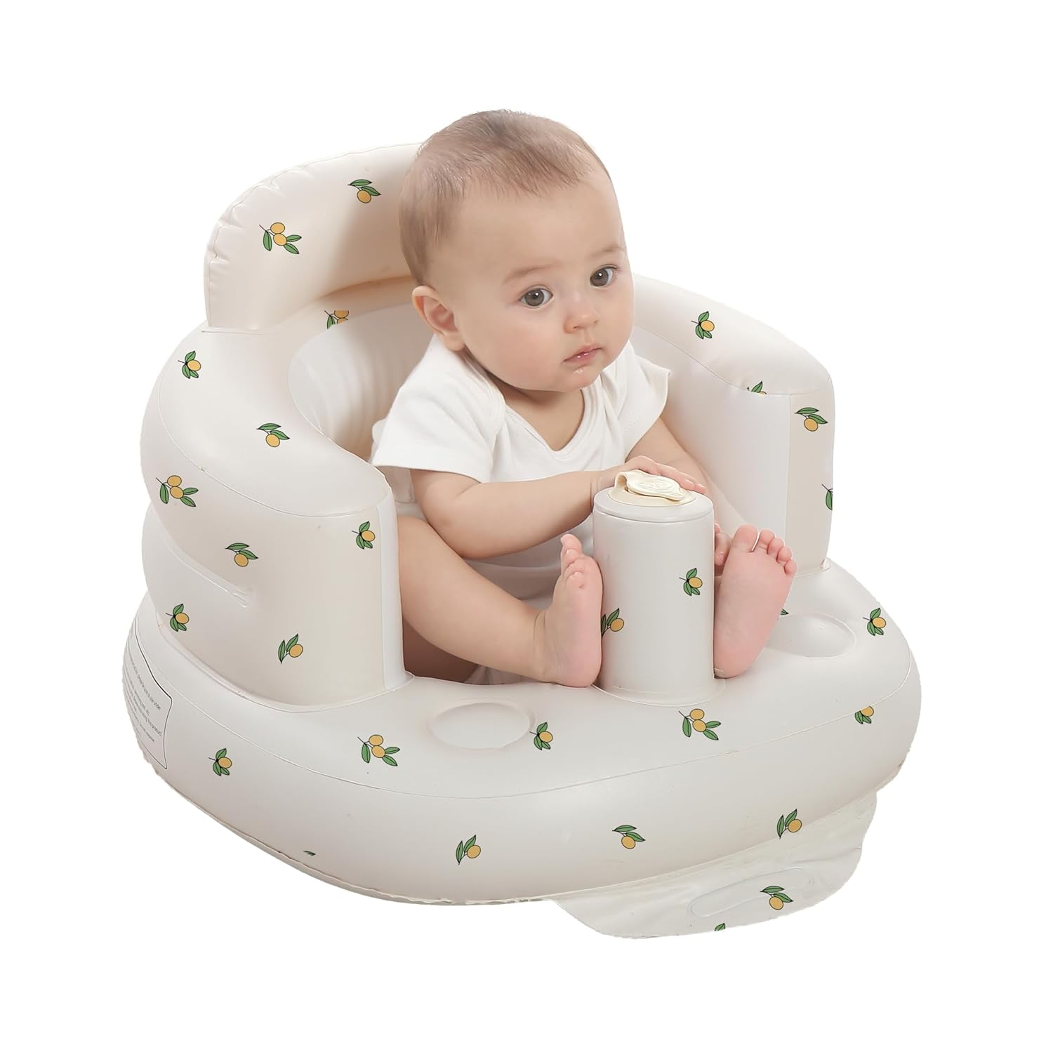JUNZHIDAO Inflatable Baby Seat for Babies 3-36 Months, Built in Air ...