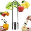 Walmart 6-Piece Stainless Steel Fruit & Vegetable Corer and Pitter Tool Set for Apple, Pear ...