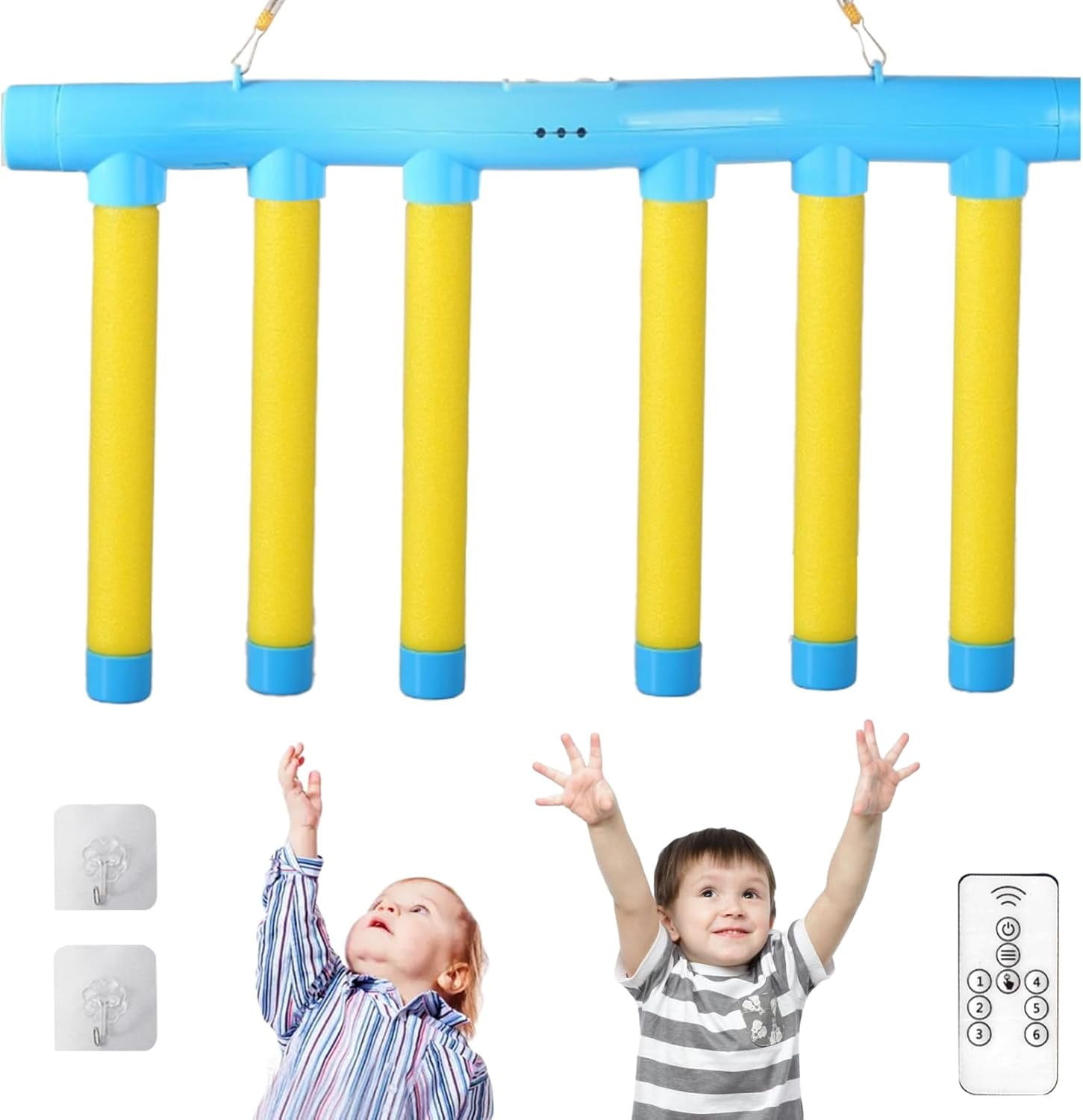JUNZHIDAO Reflex Challenge Game, Drop Sticks Game,Catch The Stick Reflex Game, Hand Eye ...