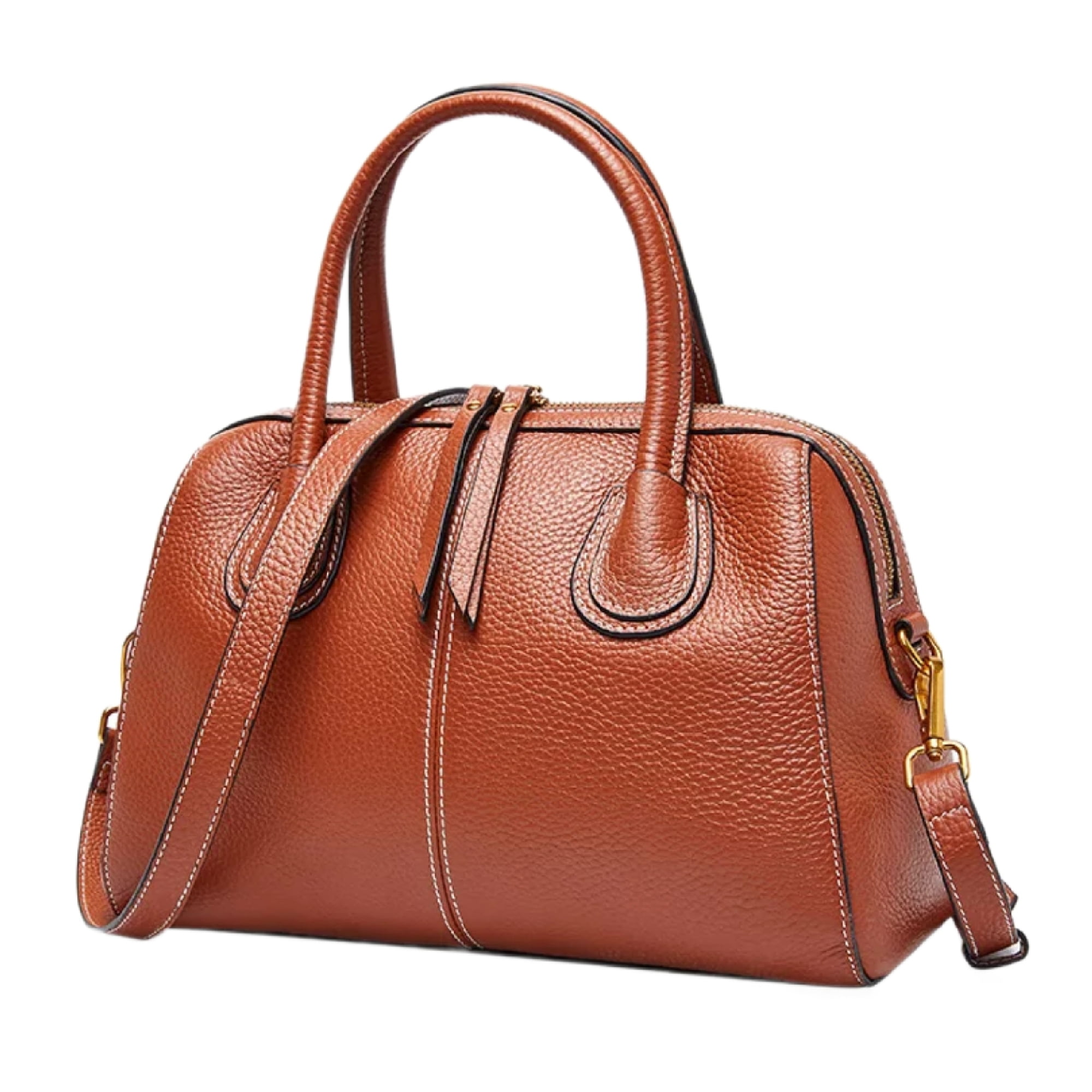 JUPA Place Genuine Real Leather Medium Crossbody Shoulder Satchel Purse ...