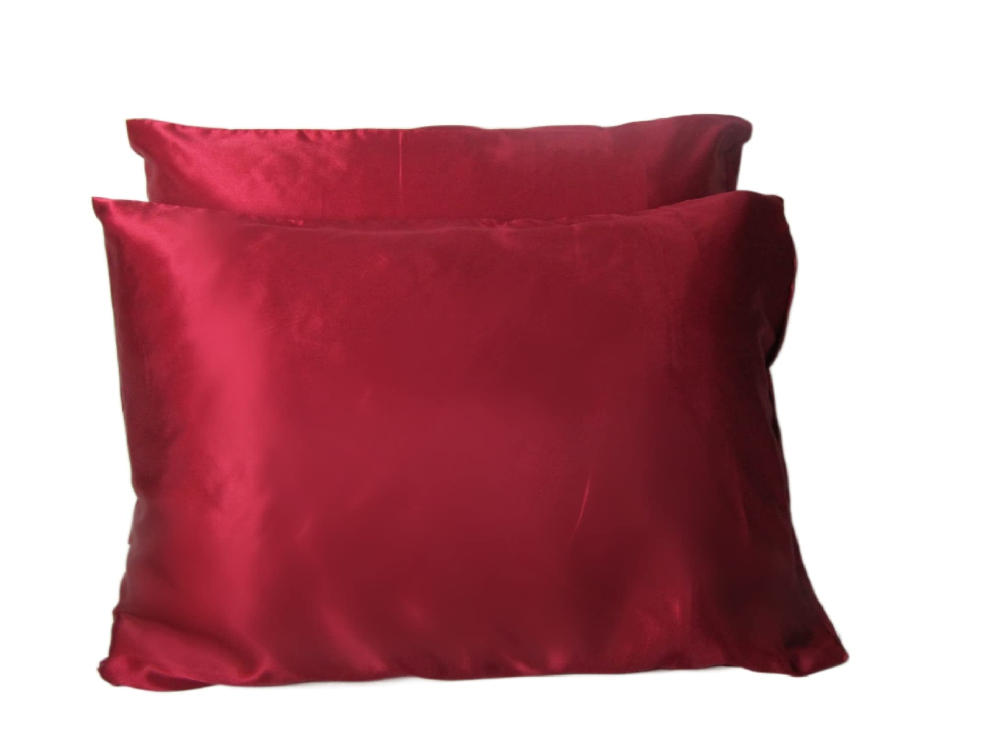 JUPA Place Luxurious Satin Silk Pillowcase Pair - Soft & Breathable 20 ...